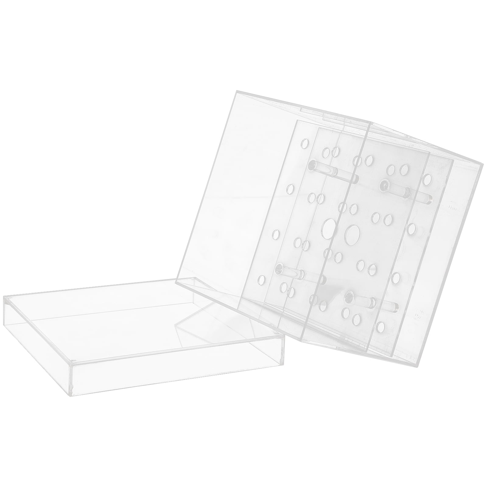 Flower Storage Box Eucalyptus Rectangle Plant Holder Vase for Flowers ...