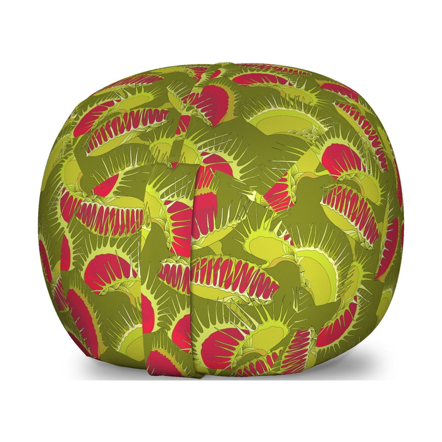 Flower Storage Toy Bag Chair, Carnivorous Plantation Botanical Themed ...