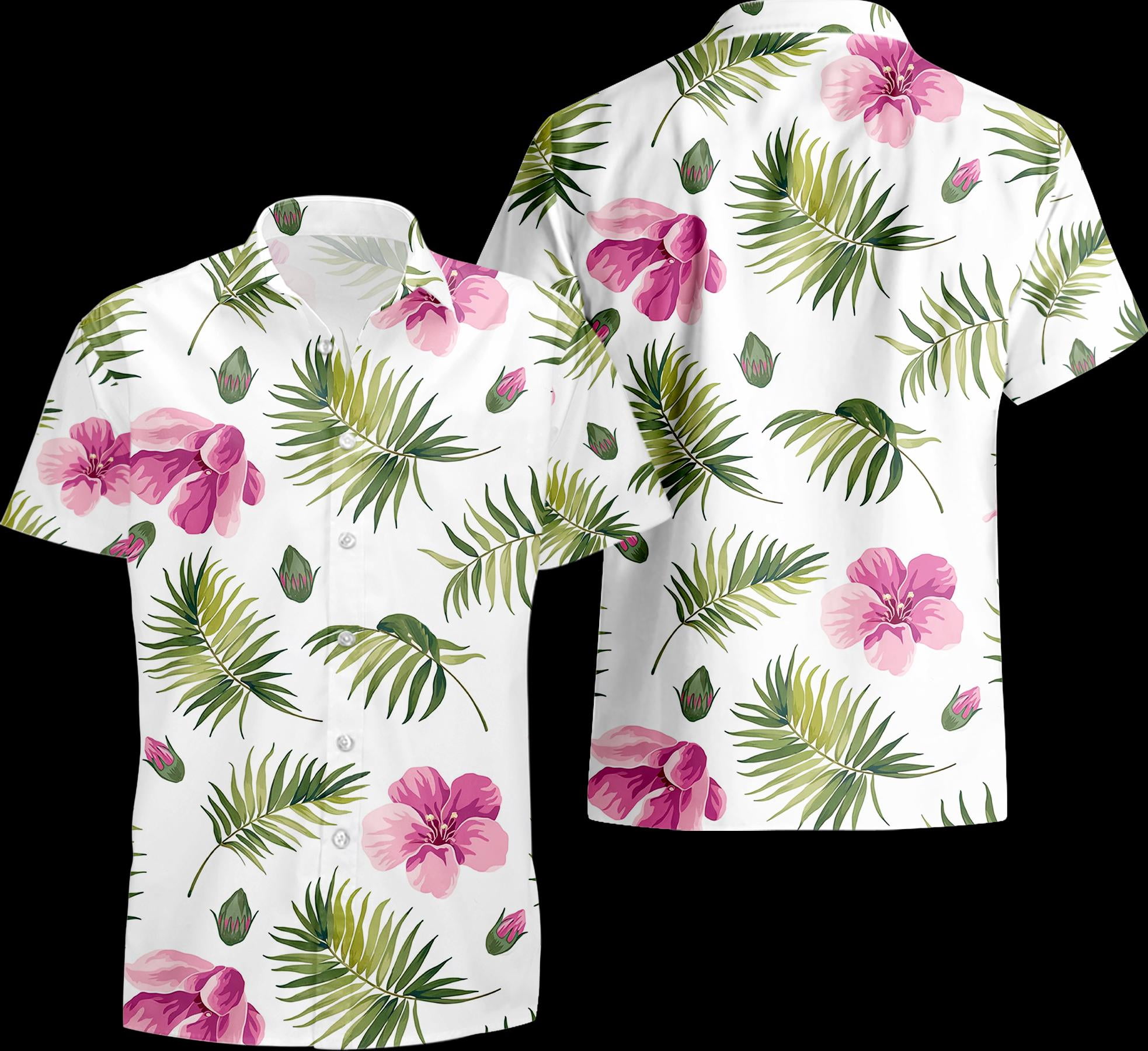 Flower Tropical Floral Aloha Summer Time 3D HAWAII SHIRT, Vibrant ...