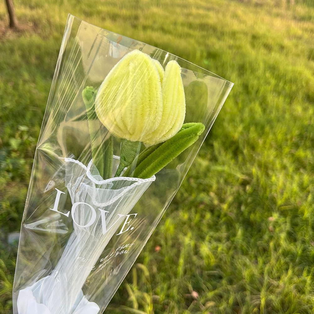 Flower Twisting Bar Pipe DIY Bouquet Twisting Sticks Material Pack for ...