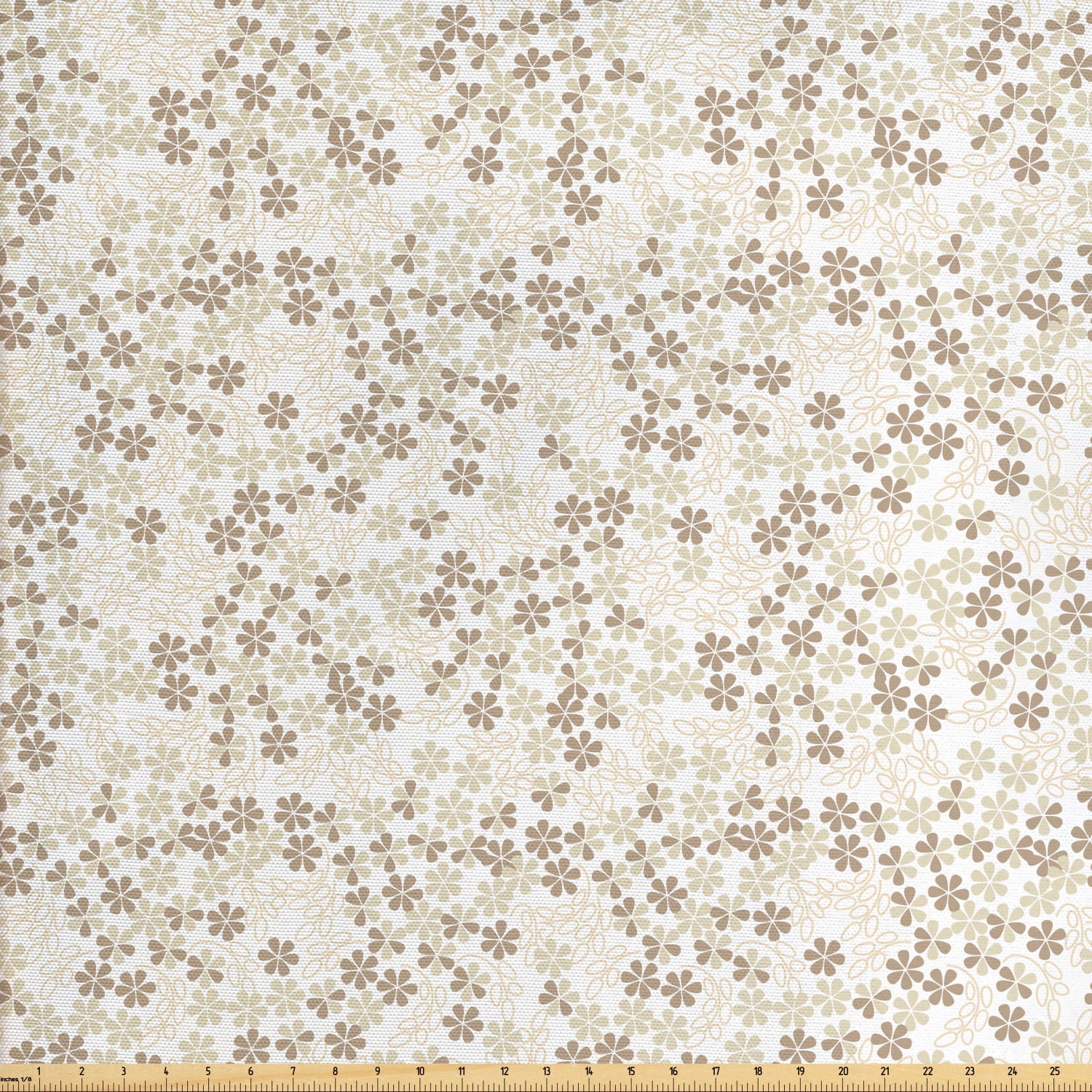 Ambesonne Summer Fabric by the Yard Upholstery, Flowers Bouquet Blooms ...