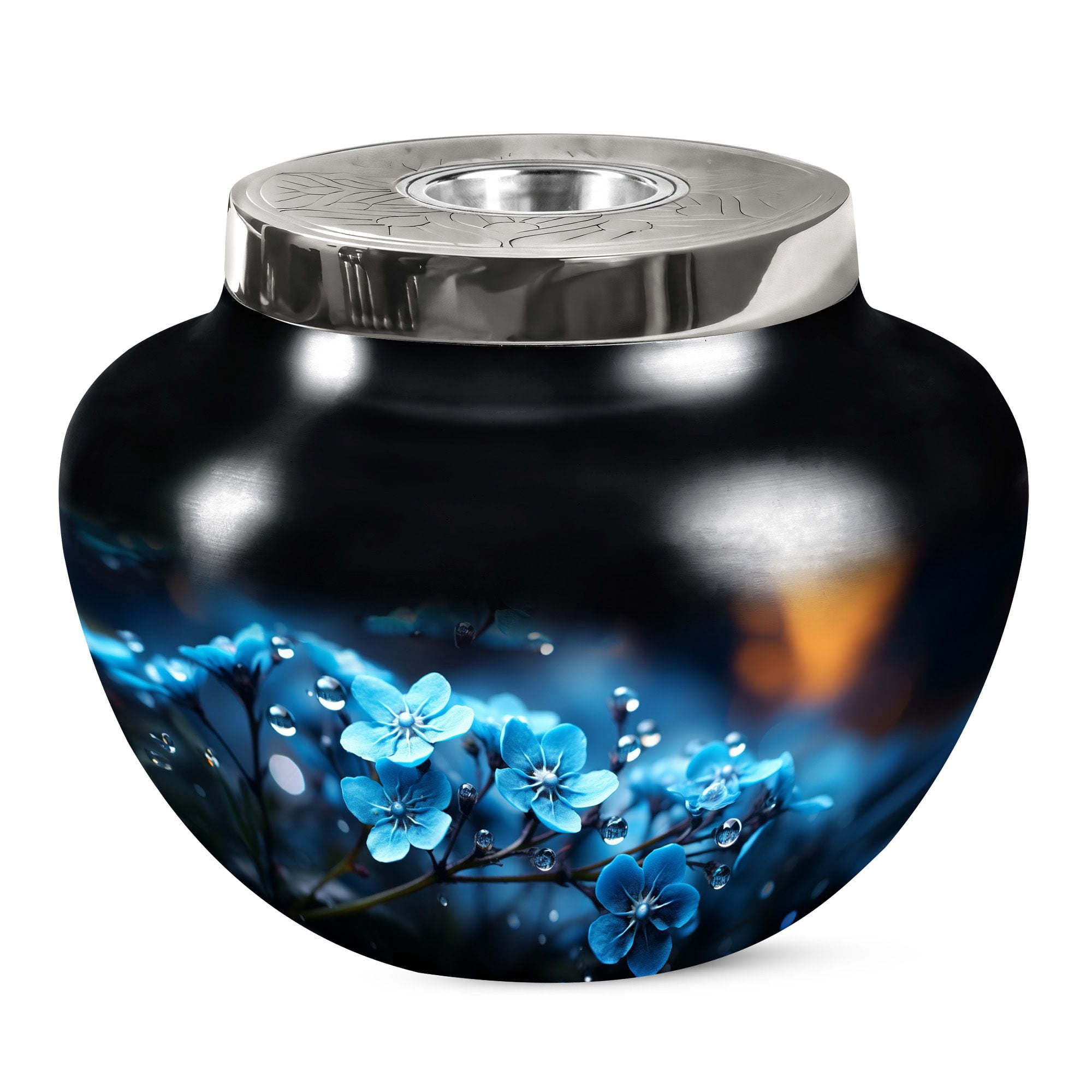 Flower Urn - Unique Urn For Human Ashes - Urn For Human Ashes Adult ...