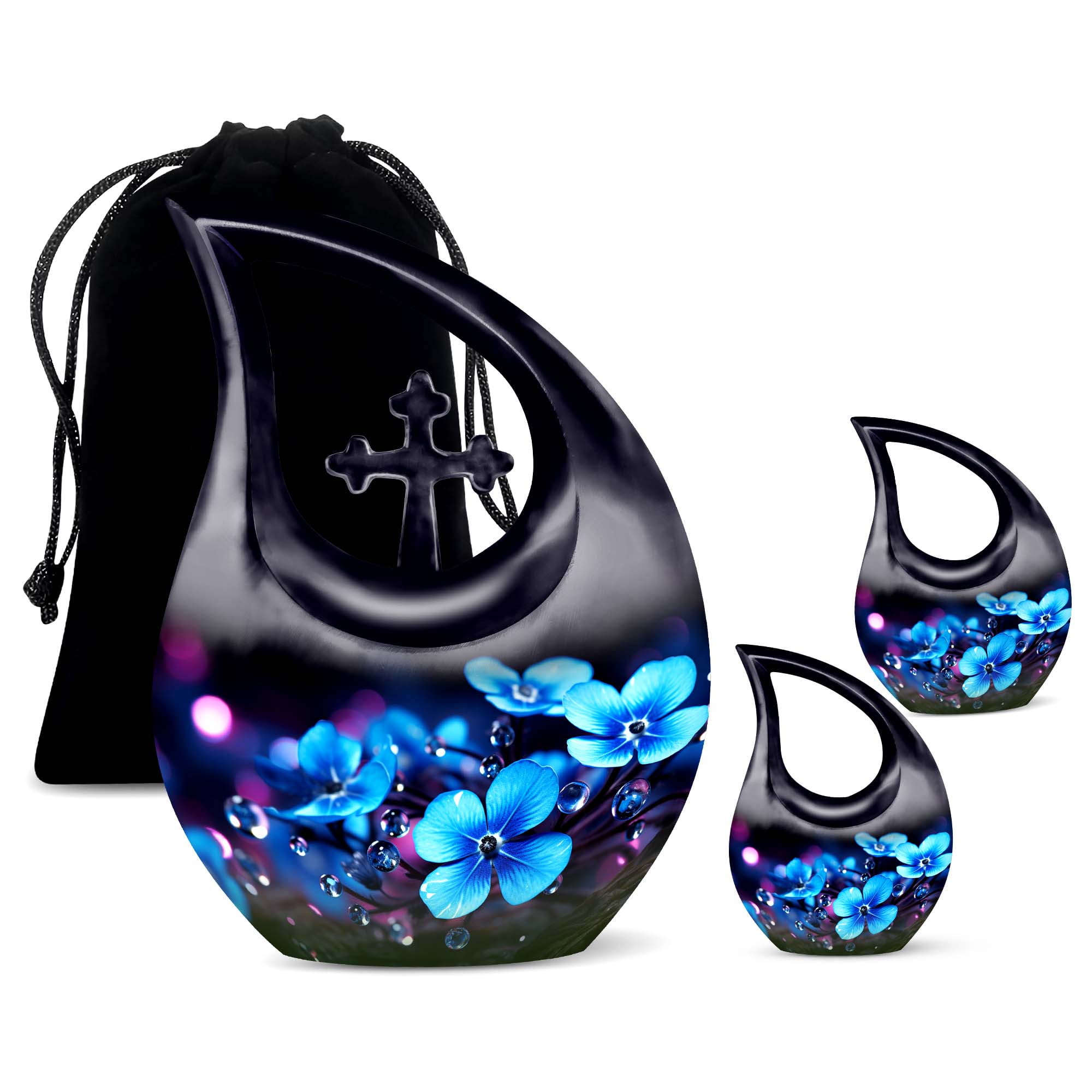 Flower Urn - Unique Urns For Human Ashes - Urn For Ashes Adult Male ...