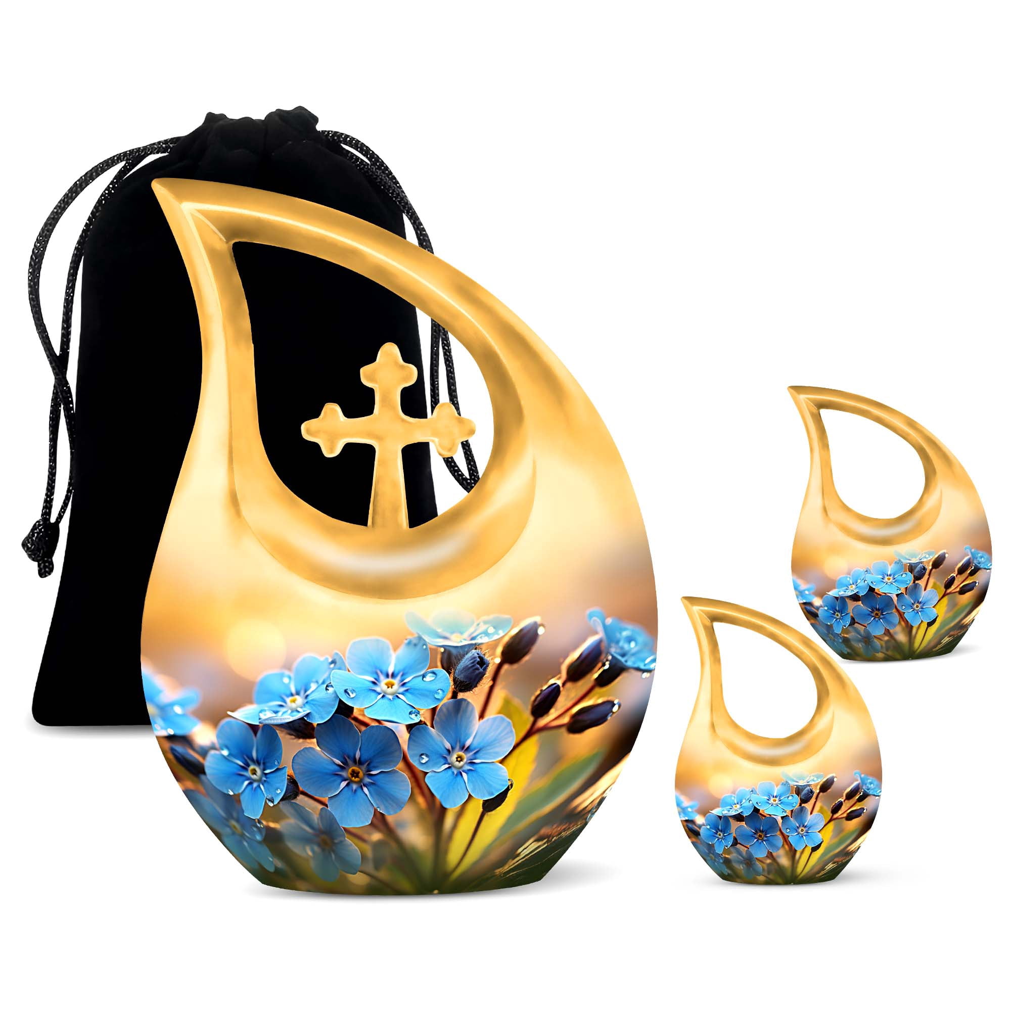 Flower Urn - Urns For Ashes For Adults - Urns For Ashes Adult Female ...