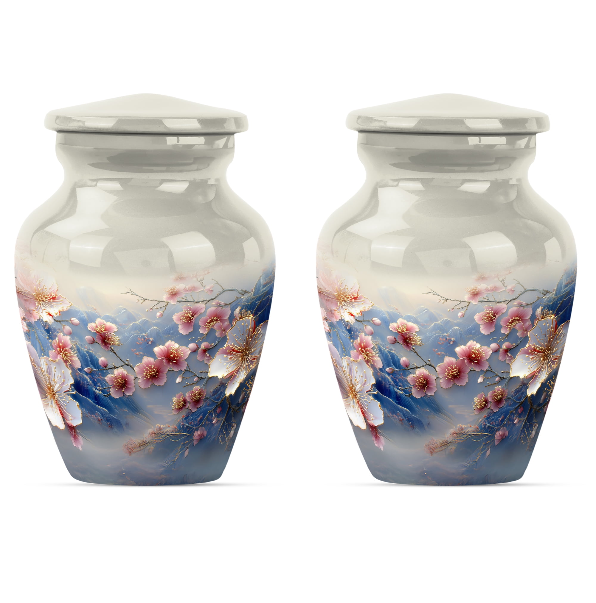 Flower Urns for Human Ashes Adult Man, Burial Mini Urn for Human Ashes ...