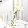 Flower Vase Clear Plastic Bucket Decorative Orb Home Living Room Decor ...