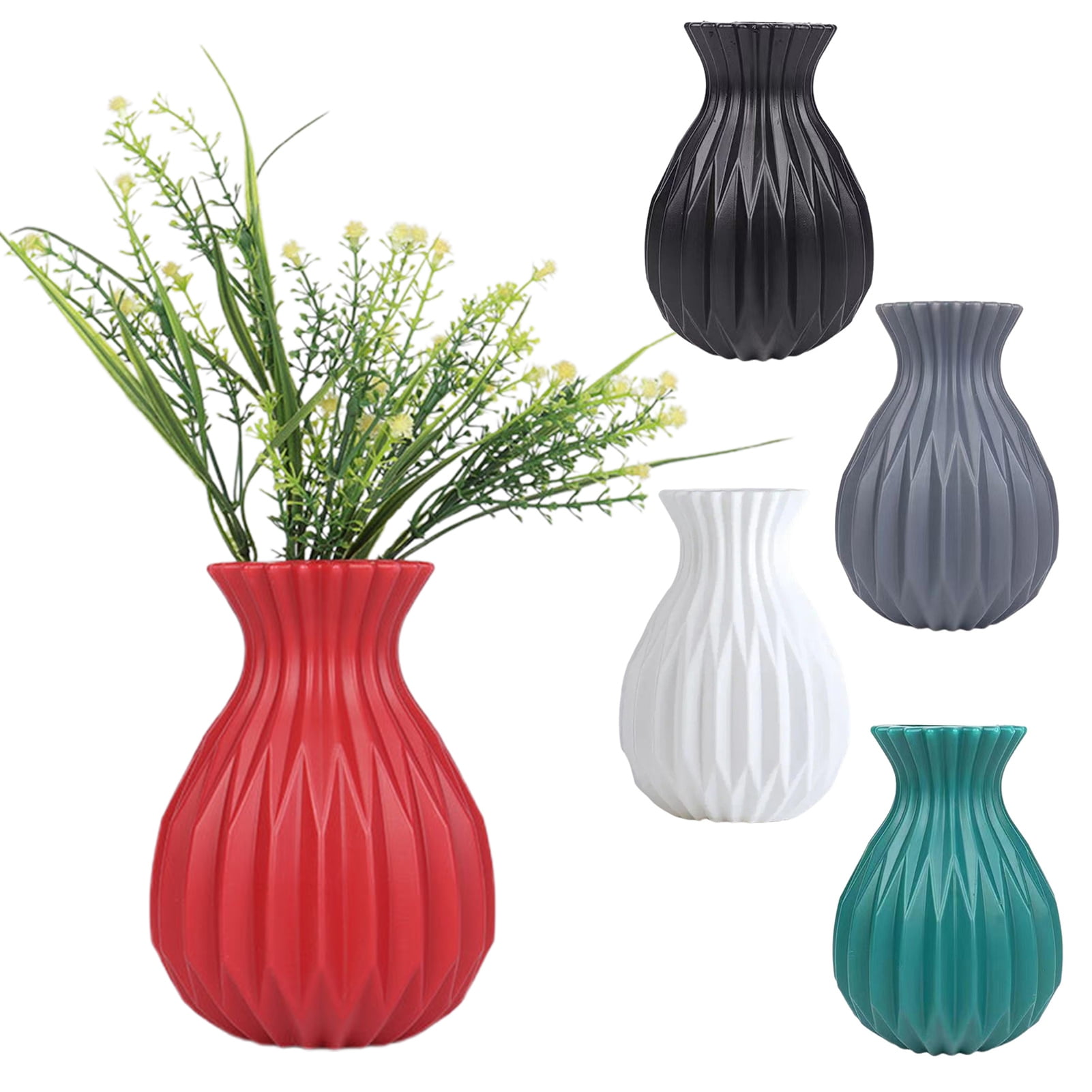 Flower Vase, Minimalist Modern Home Decor, Small Pampas Grass Vases for ...