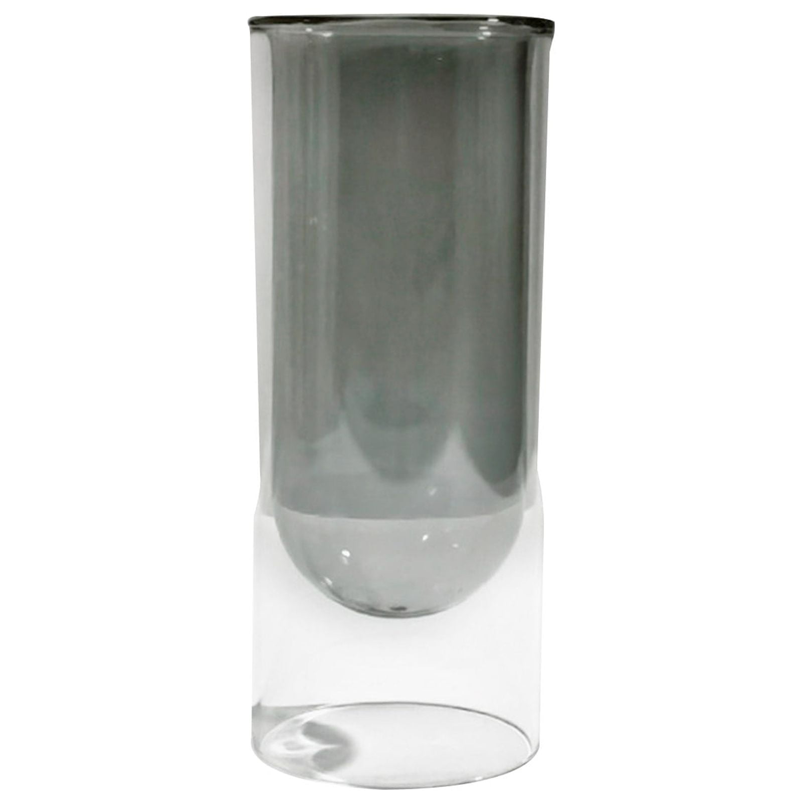Flower Vase Nordic Double Layer Vase Hydroponic Transparent Glass Vase ...