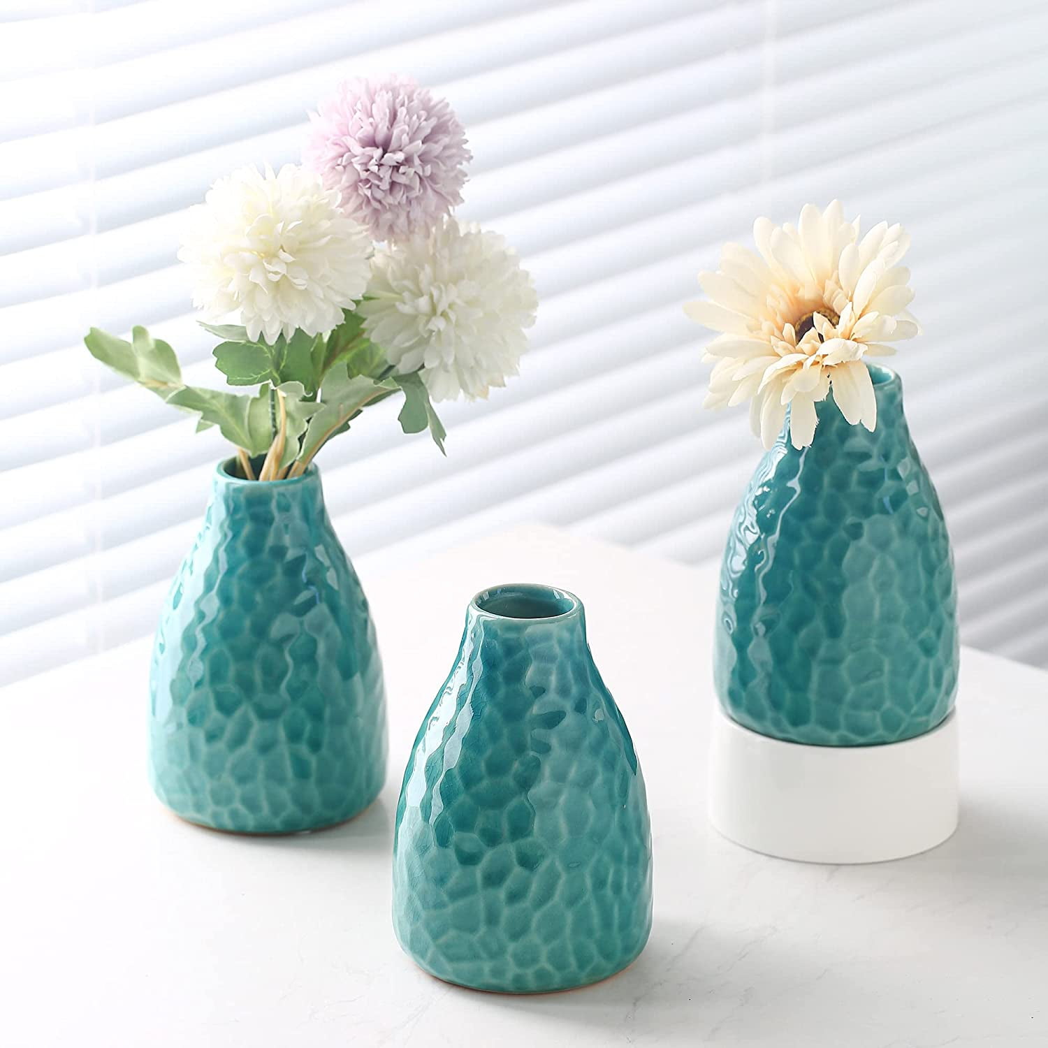Flower Vase Set of 3, Decorative Ceramic Vase, Vase for Decor Home ...