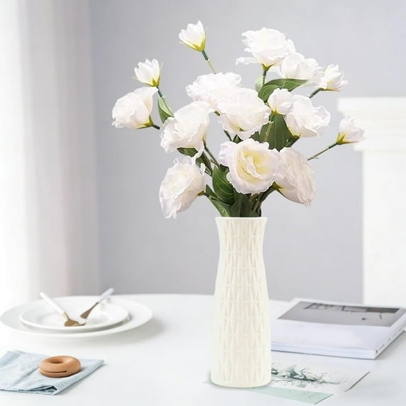 Flower Vase, Woven Geometric Design Vase for Dry and Fresh Flowers ...