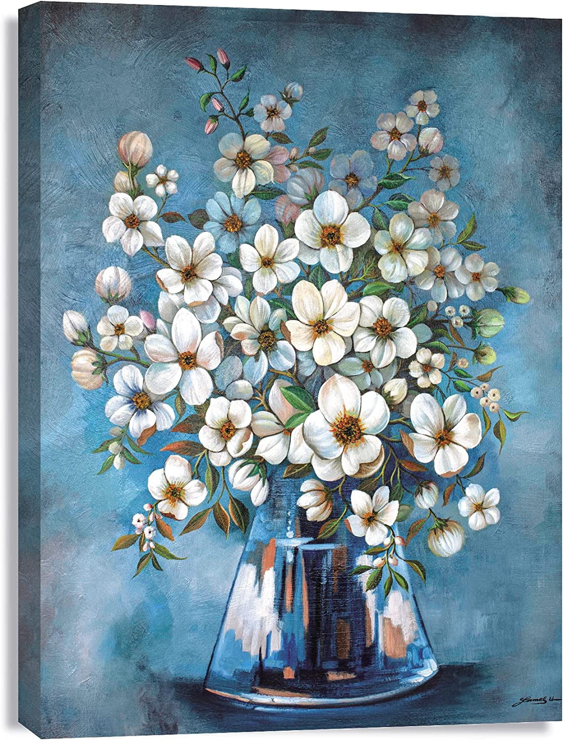 Flower Wall Art Flower Pictures Wall Decor Floral Canvas Wall Decor ...