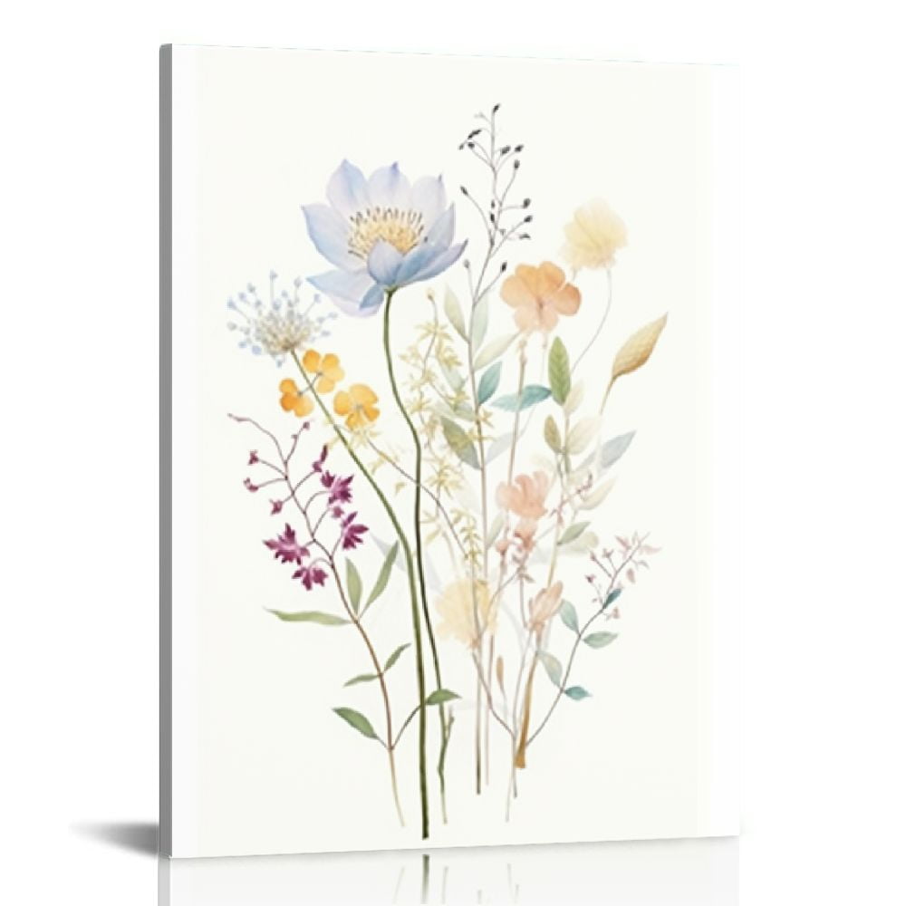 Flower Wall Art Flower Poster Wildflower Wall Art Floral Prints ...