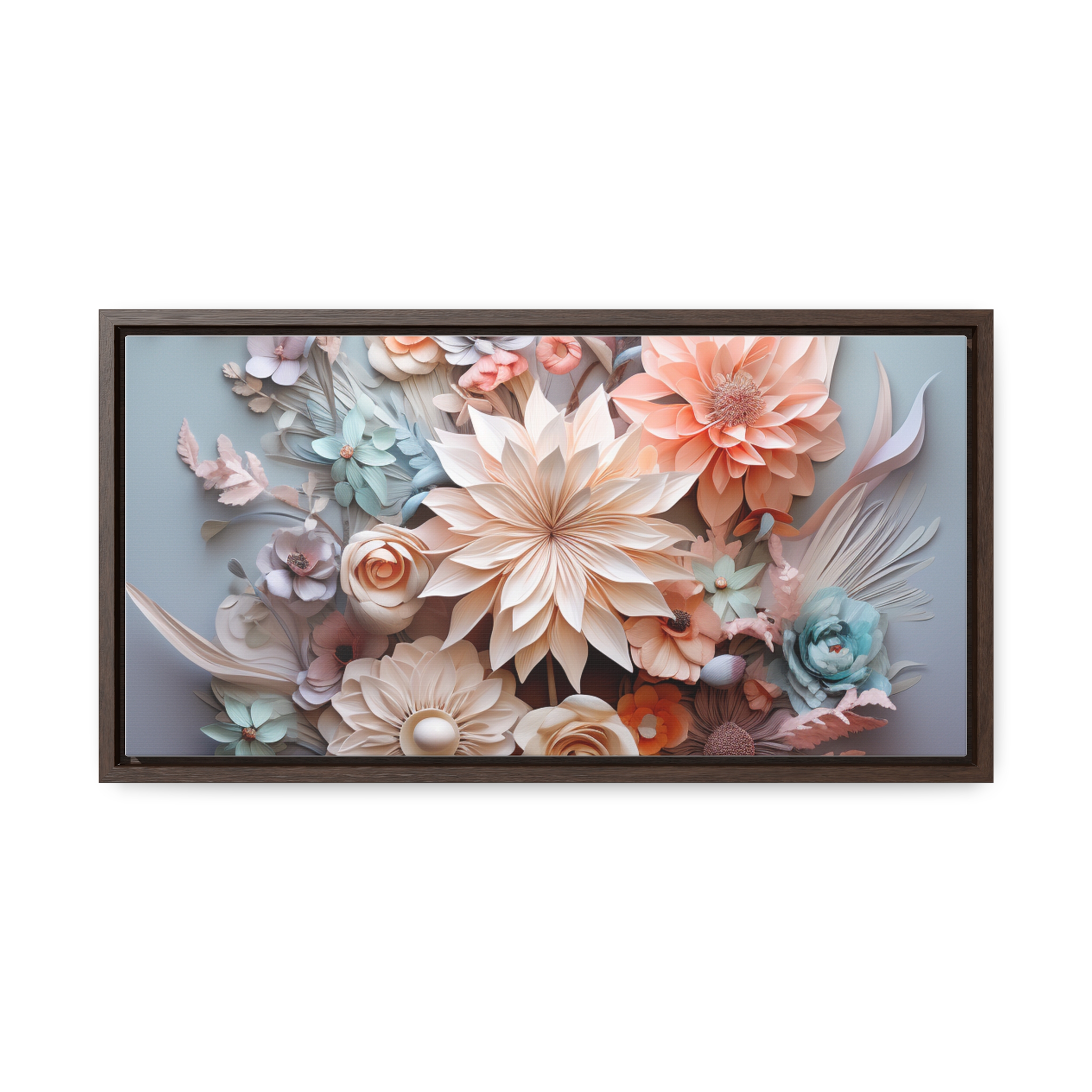 Flower Wall Art, Wildflower Wall Decor, Framed Flower Wall Art, Floral ...