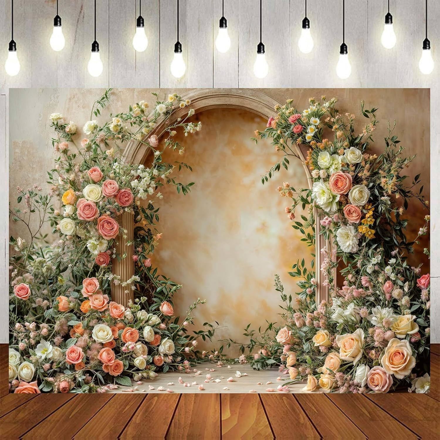 Flower Wall Backdrops Arch Pregnant Wedding Party Supplies Valentine's ...