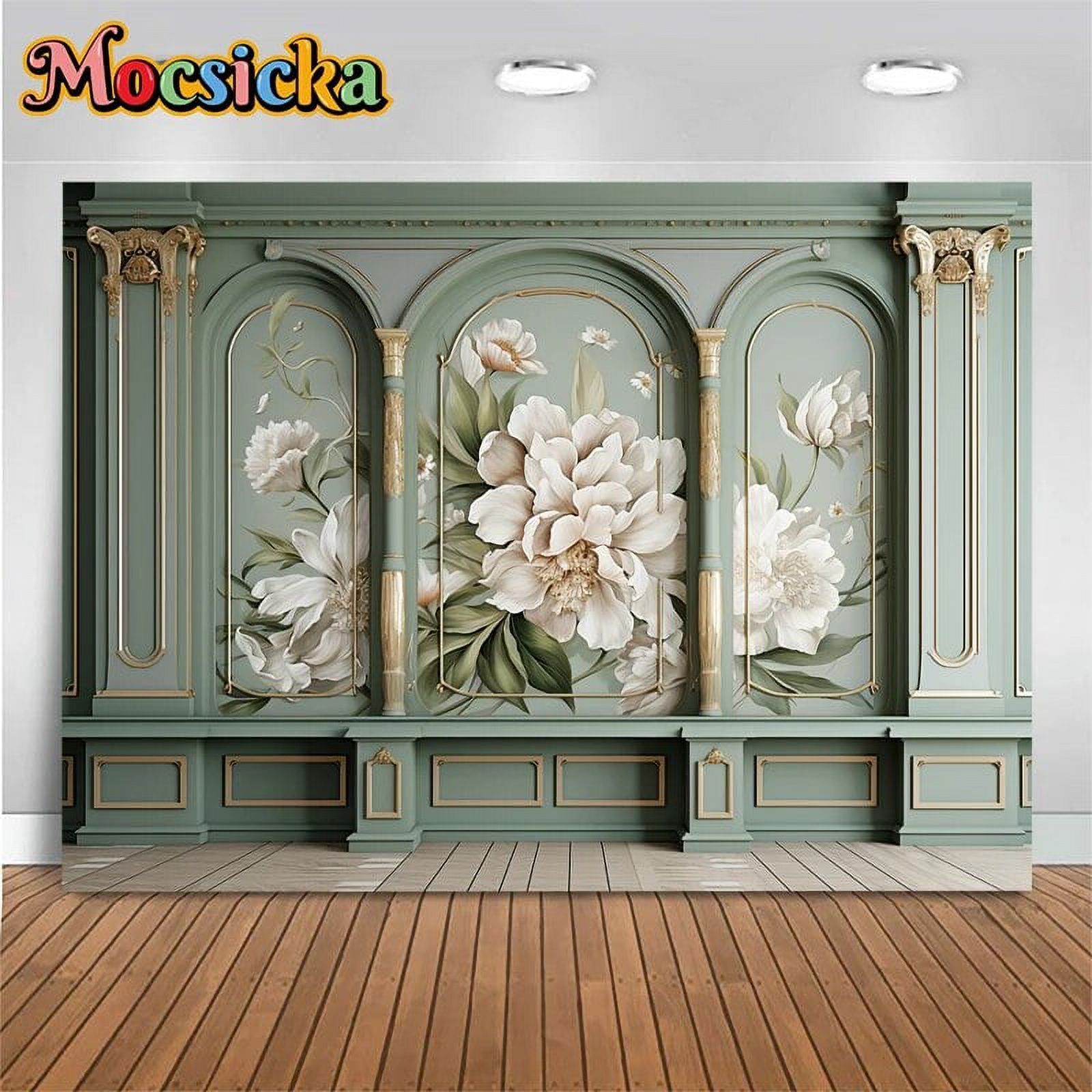 Flower Wall Background Photography Family Portrait Wallpaper Backdrops ...