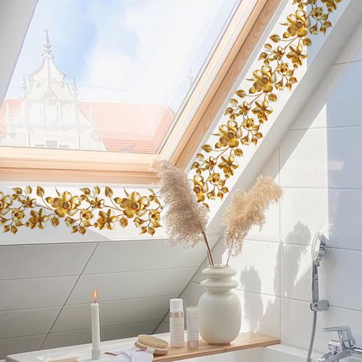 Flower Wall Decal & Sticker - Walmart.com