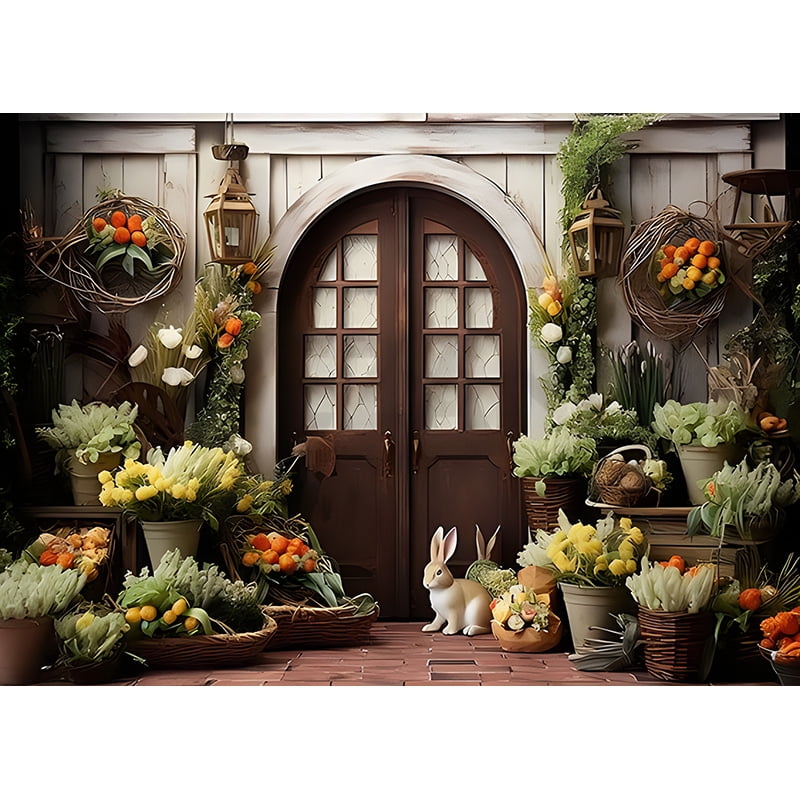 Flower Wall House Wedding Photography Backdrops Indoor Background ...