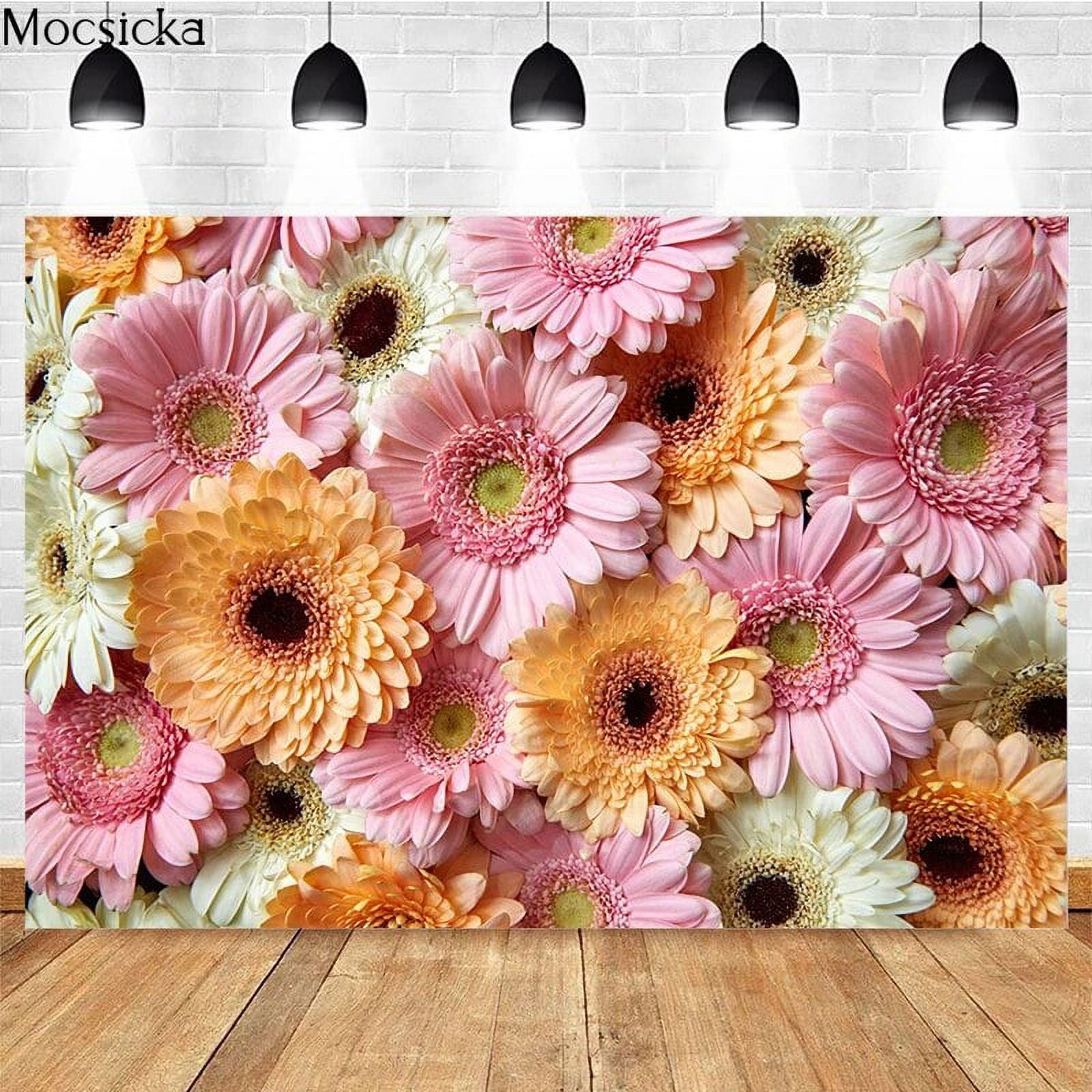 Flower Wall Photography Background Sunflower Decoration Studio Props ...