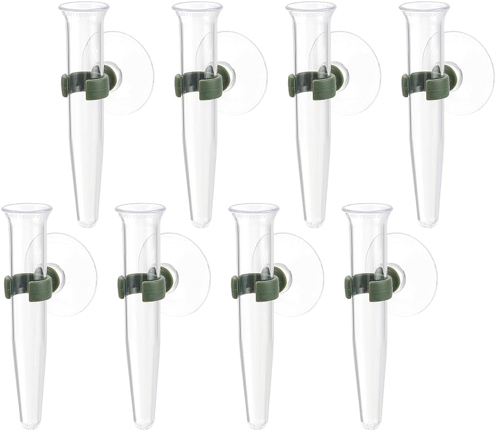 Flower Water Tubes Floral Tubes with Suction Cup Clear Floral Nutrition ...