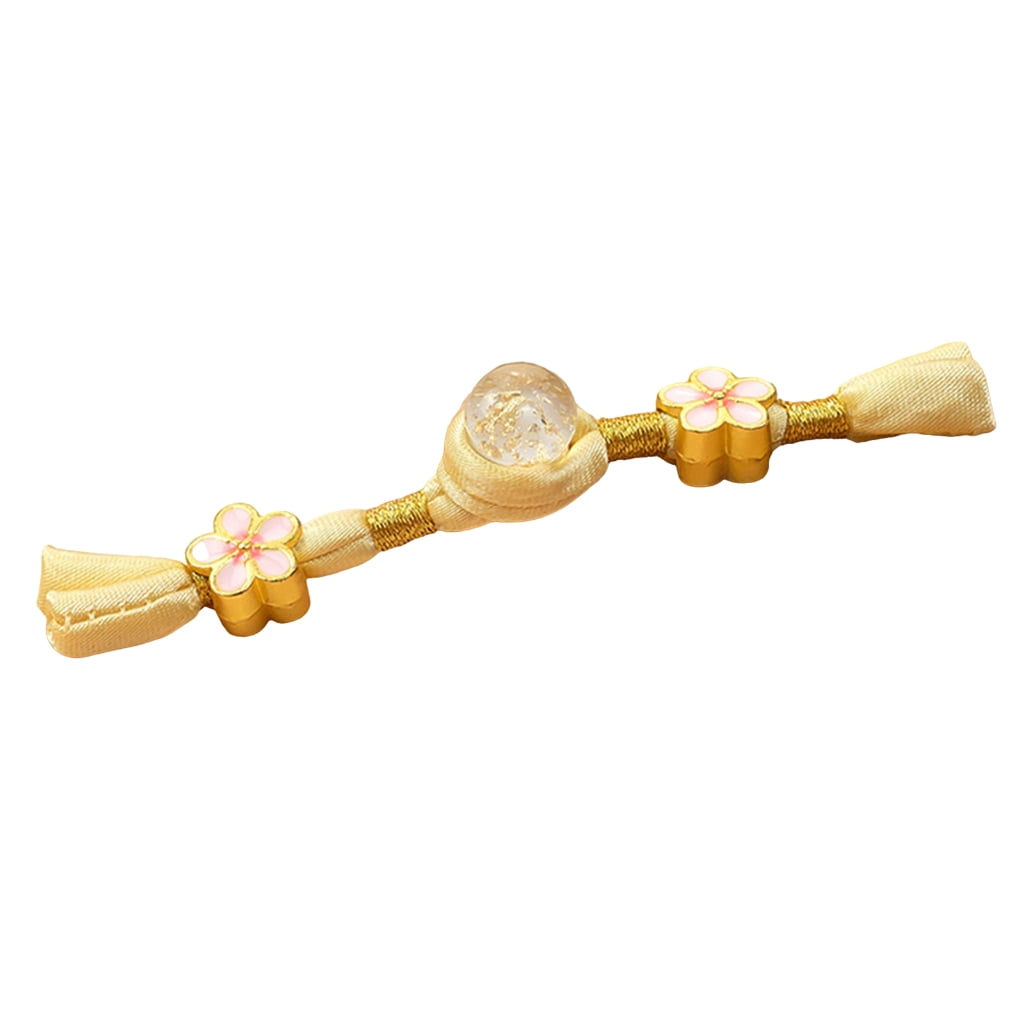 Flower Winding Bead Buttons Fringed Sewing On Fasteners for Traditional ...