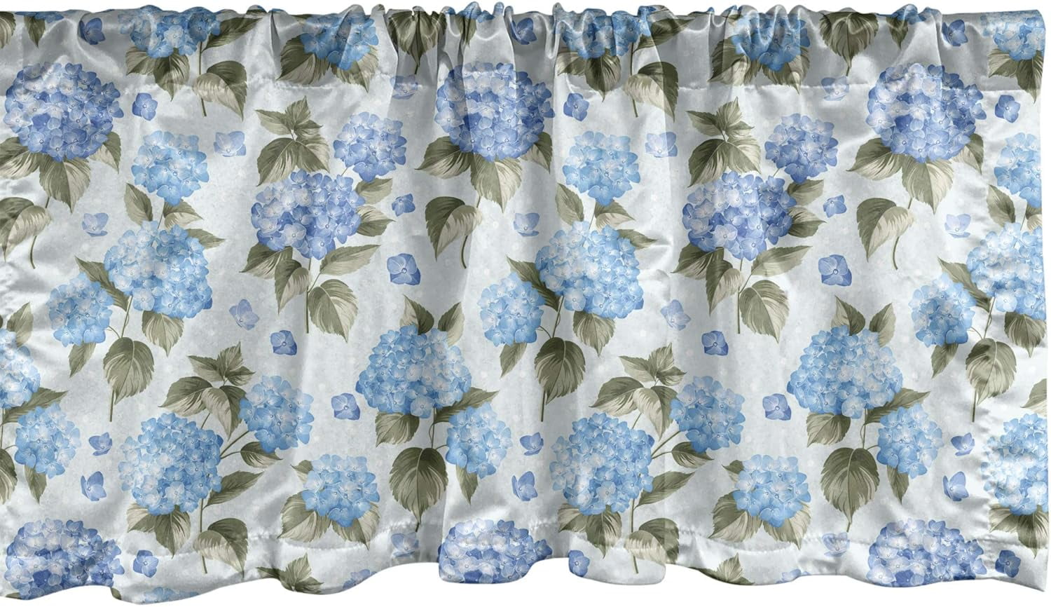Flower Window Valance, Hydrangea Flowers Over Soft Background Wedding ...