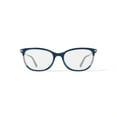 Flower Women's FLR6056 Prescription Eyeglasses with Case, Green/Pink ...