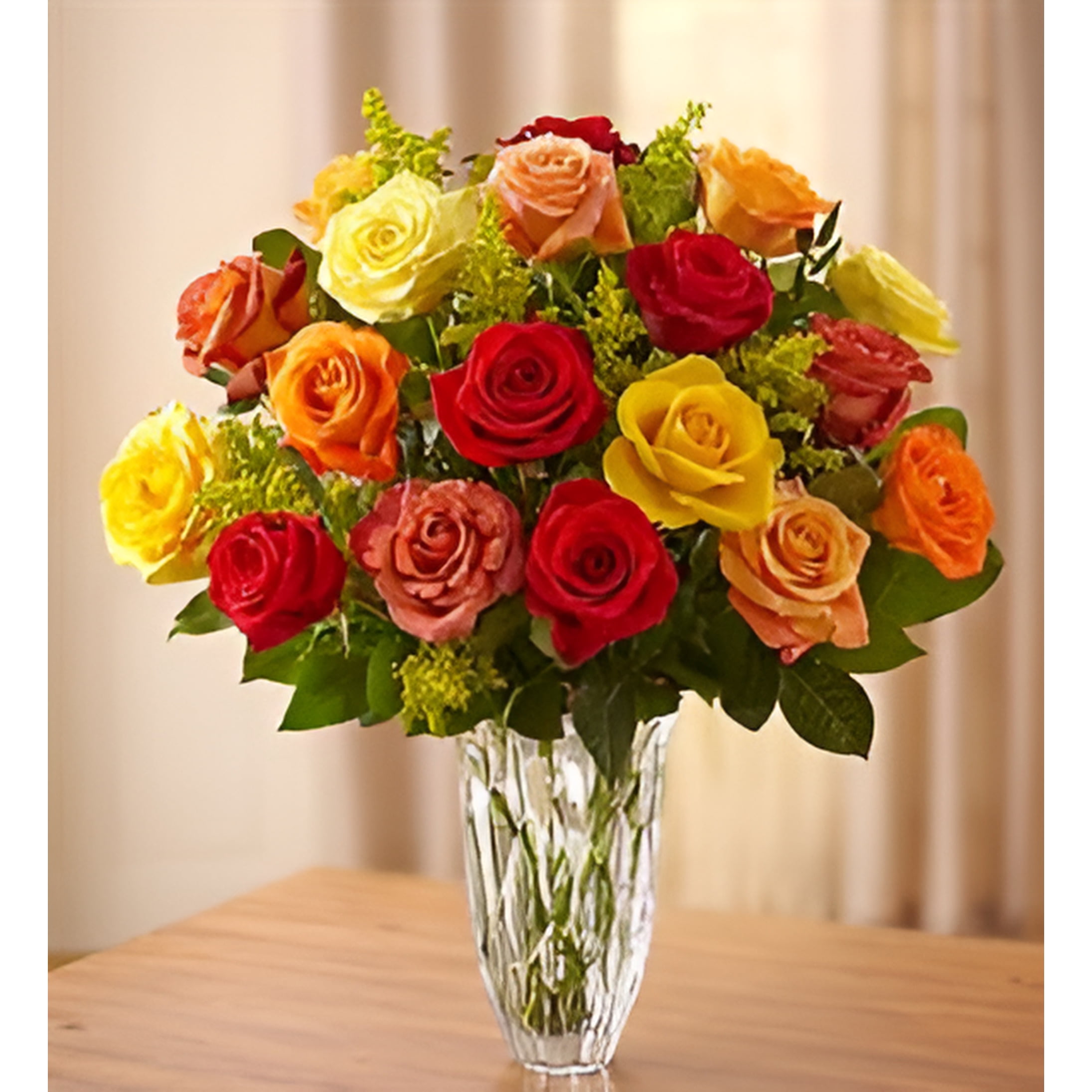 Flower World Atlanta Marquis by Waterproof Premium Fall Roses - Walmart.com