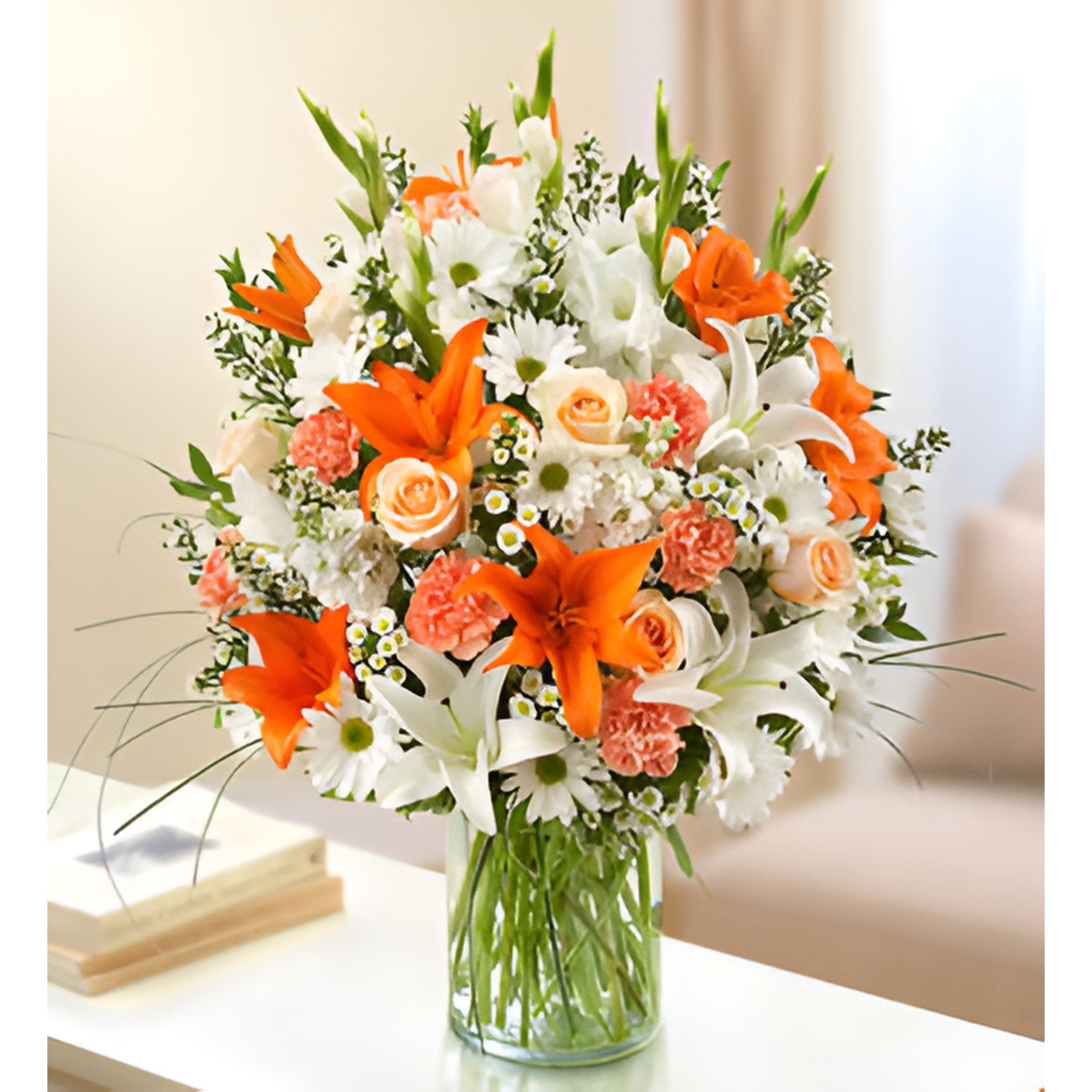 Flower World Atlanta Sincerest Sorrow - Peach, Orange and White ...