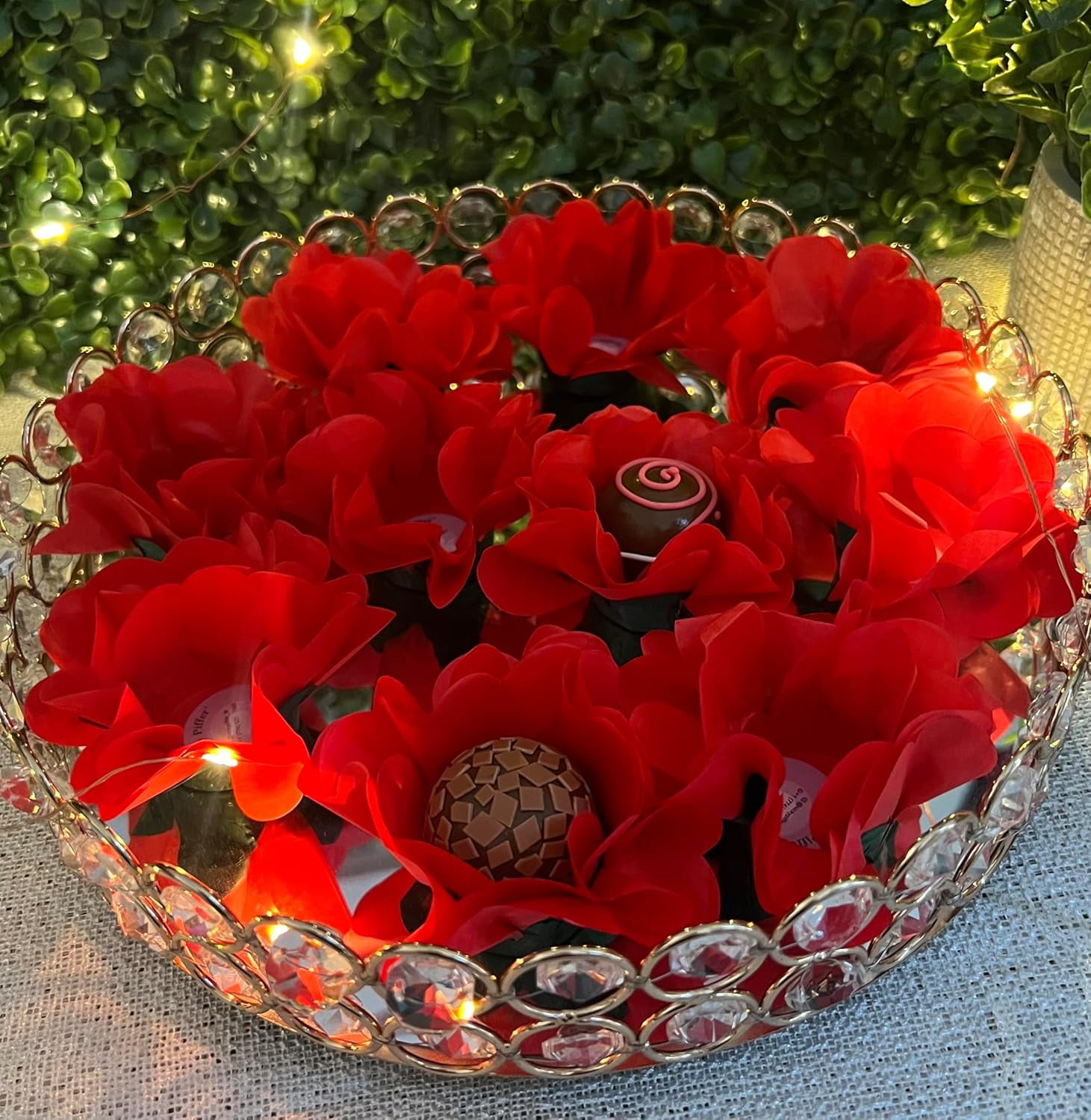 Flower Wrappers to Hold Chocolates, Truffles, Ferrero Rocher, Mini Cup ...