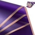 Flower Wrapping Paper Deep Purple 1 Count (Pack of 20) Floral Arranging ...