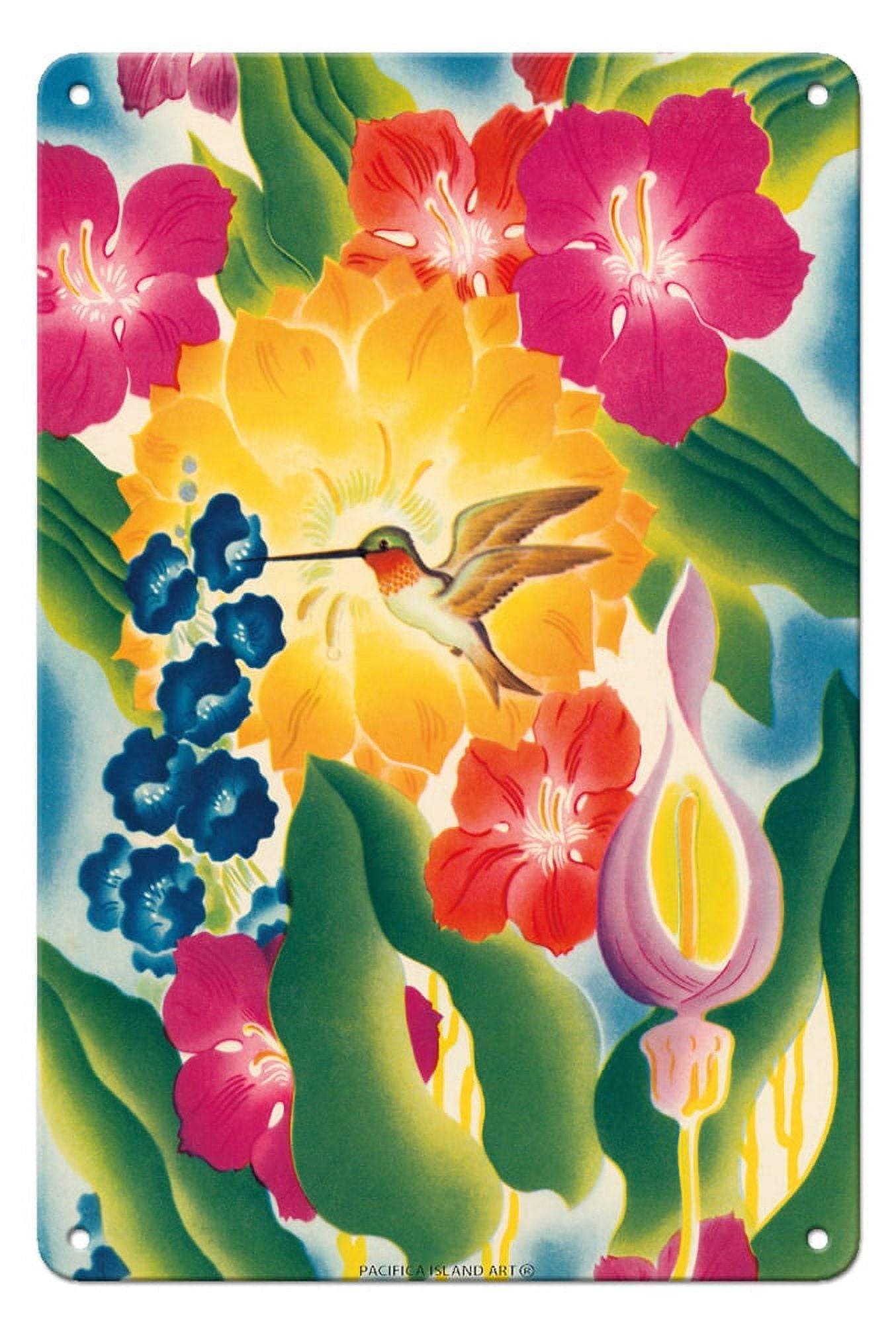 Flower and Hummingbird - Moore-McCormack Lines - Vintage Ocean Liner ...