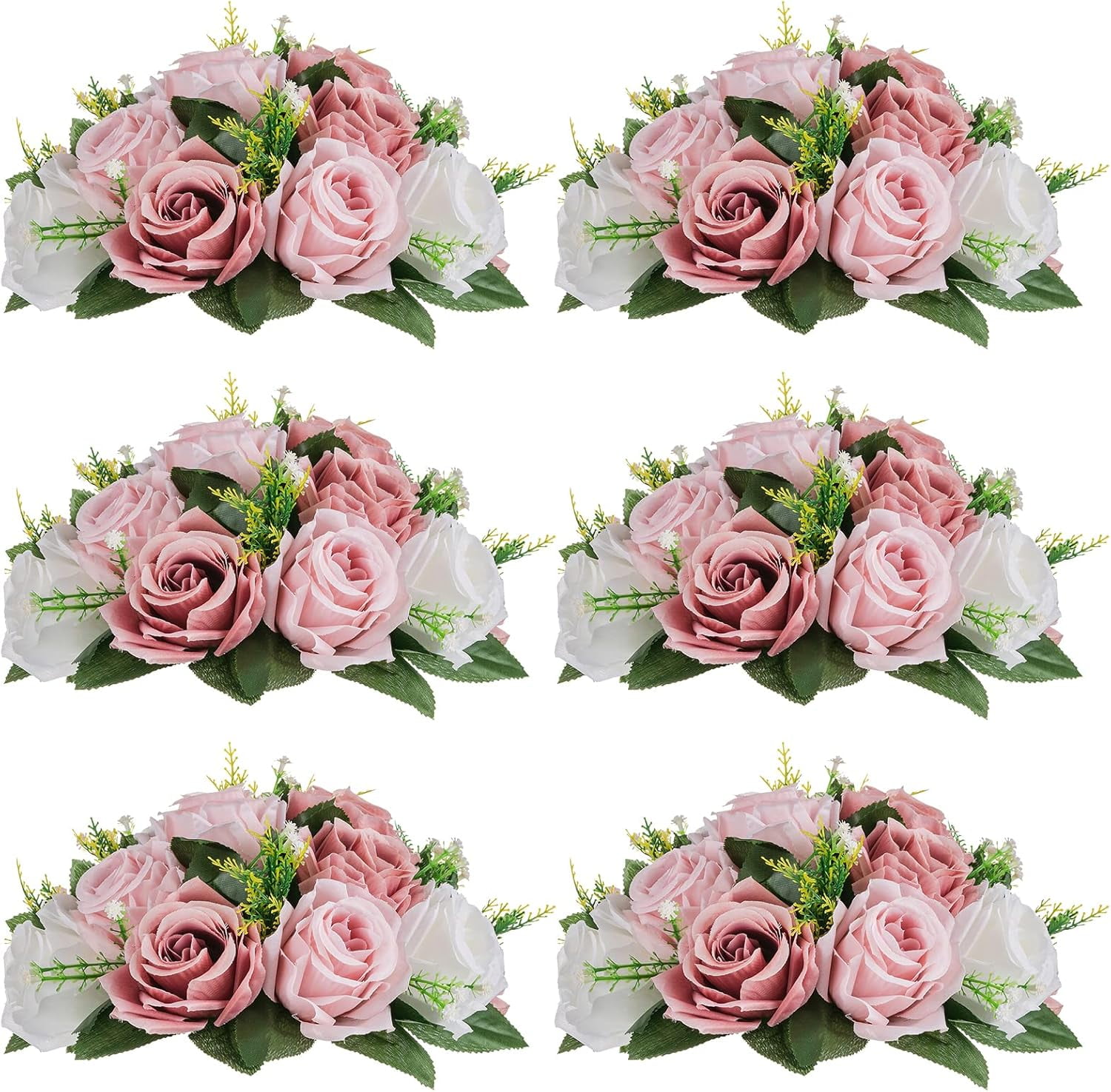 Flower ball arrangement bouquet - A table with two 9.5-inch diameter ...