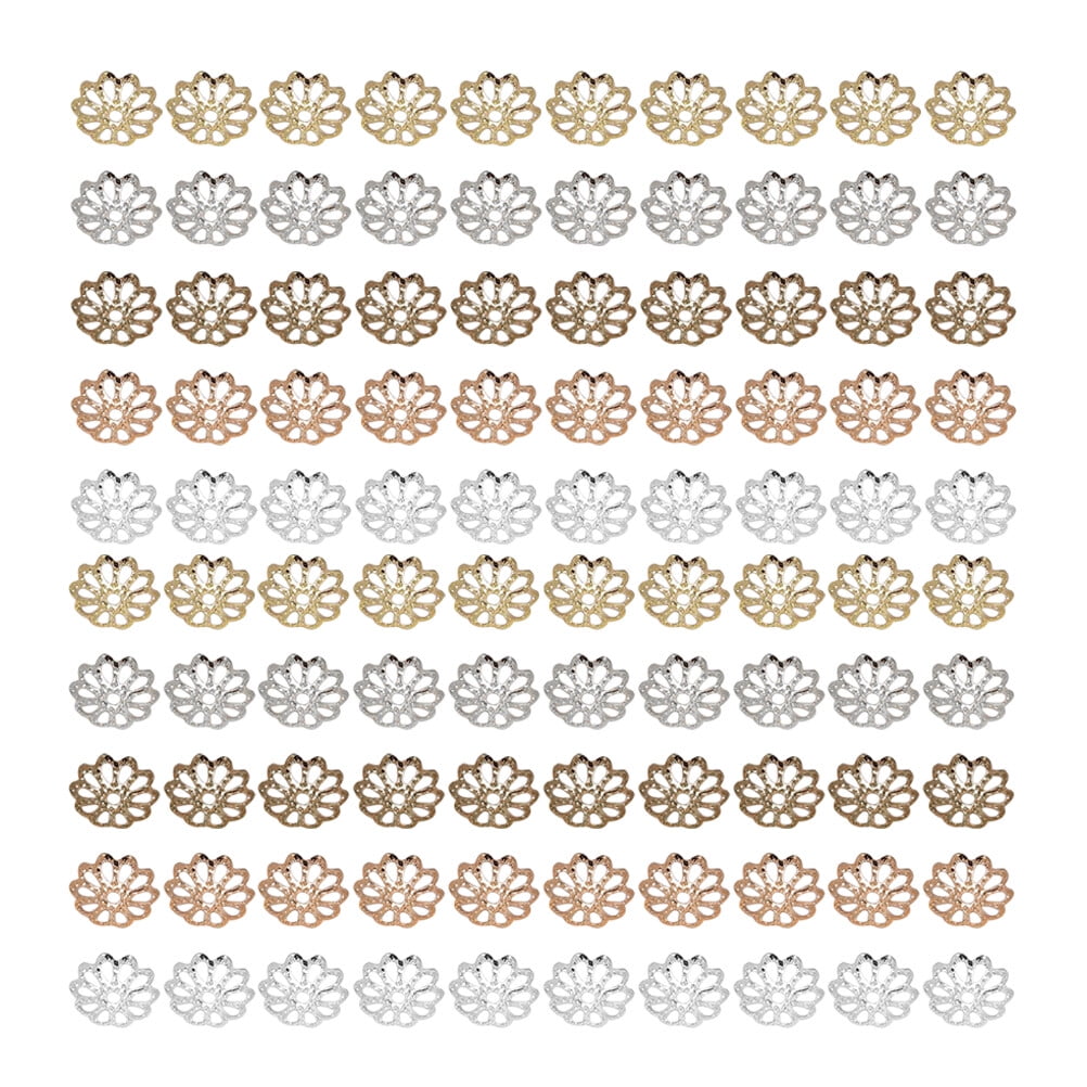 Flower bead caps 1000PCS 7MM DIY Accessories Material Natural Beads ...