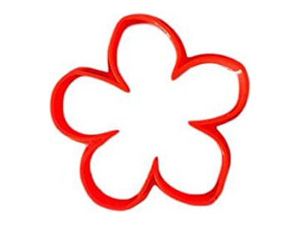 Flower cookie cutter (Style 2) (4 Inch)- Fast Shipping - Sharp Edges ...