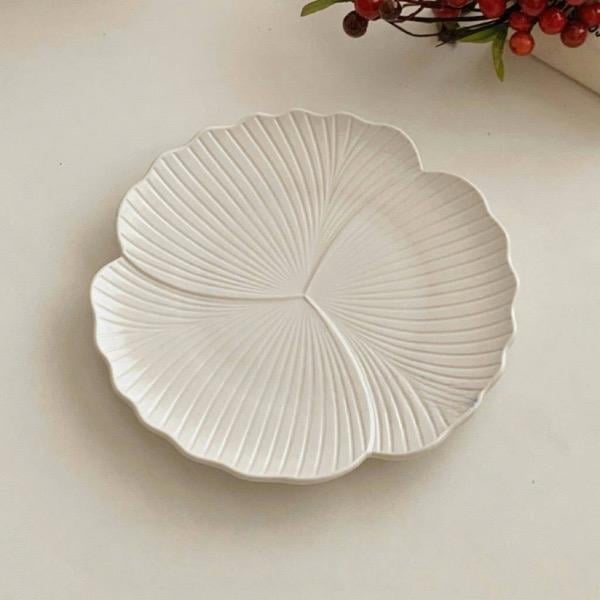 Flower-shaped Ceramic Tableware for Household Pasta Plates with Fruit ...