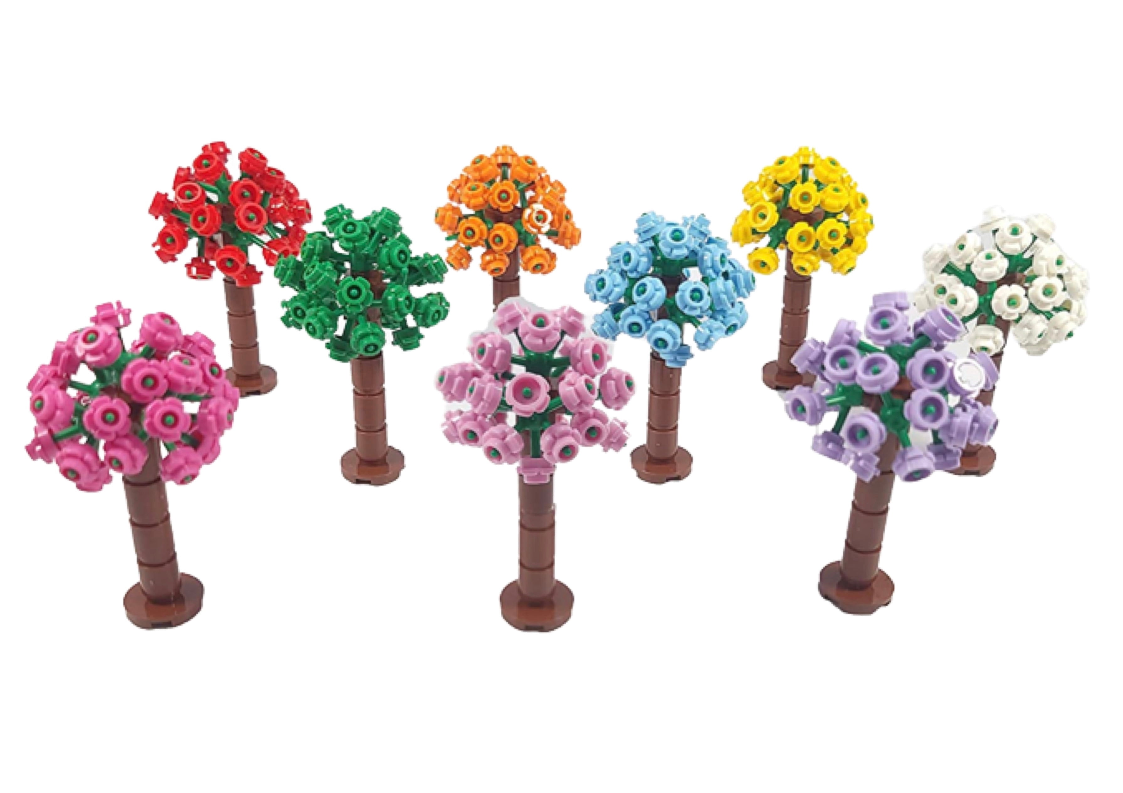 General Jim’s Toys & Bricks Flowering Trees, Colorful Building Blocks ...