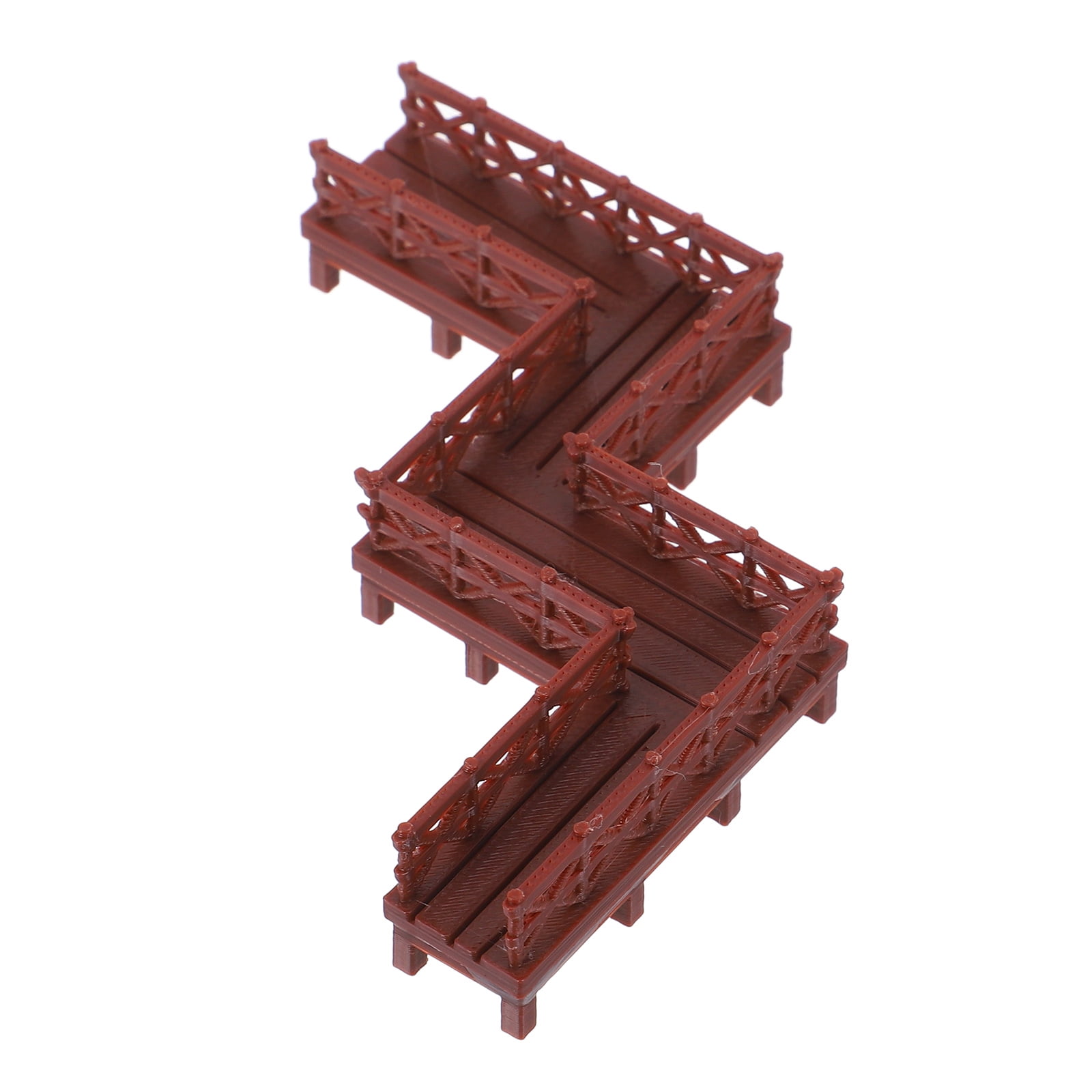 Flowerpot Bridge Model Landscape Bridge Ornament Miniature Garden ...