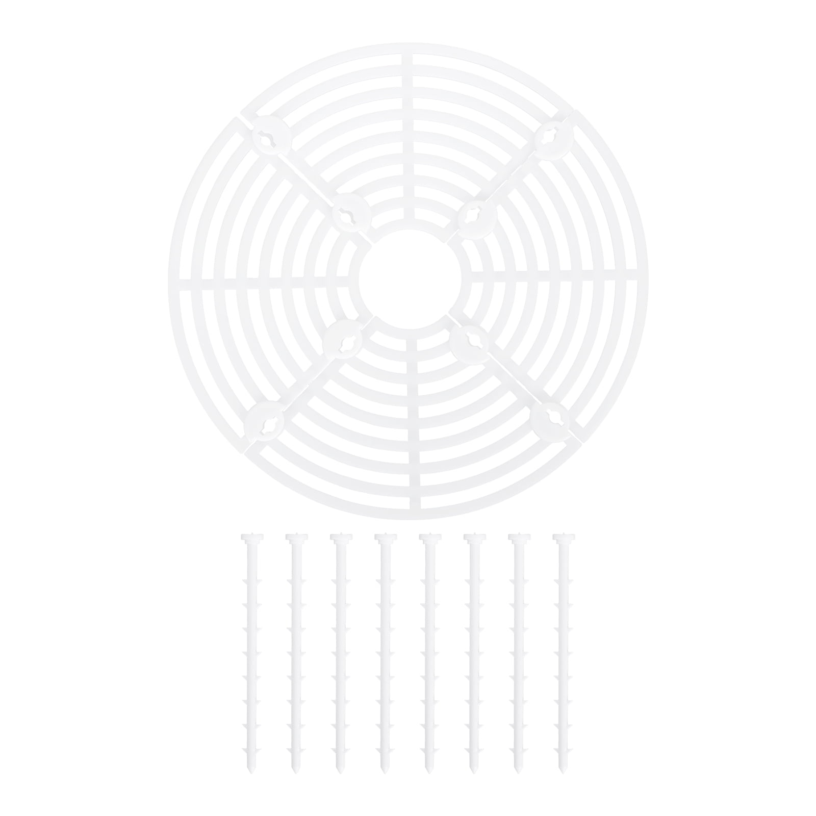 Flowerpot Dog Digging Stopper Soil Protector Plant Pots Indoor White ...