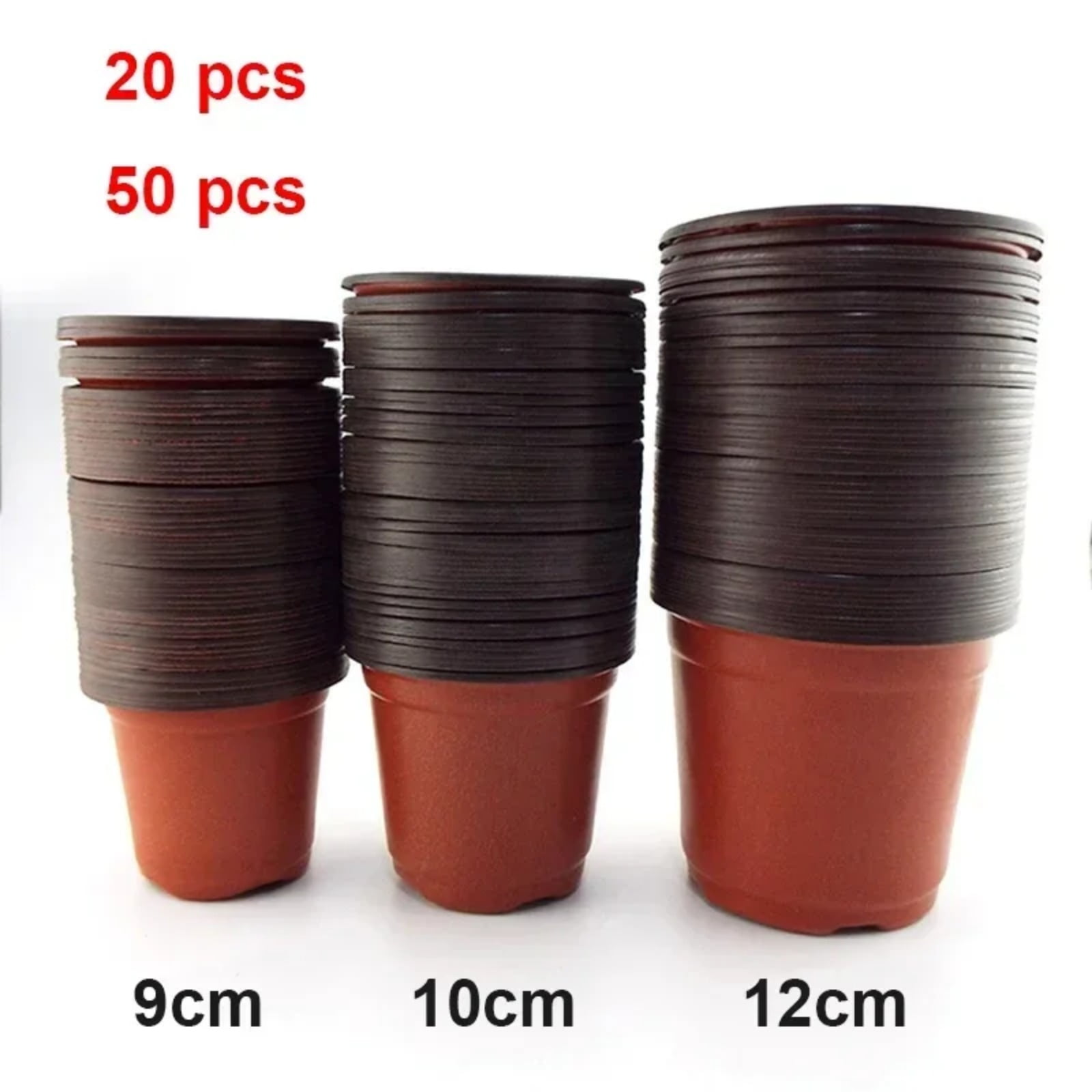 Flowerpot Plastic Grow Box - Fall-Resistant Tray for Home Garden Plants ...