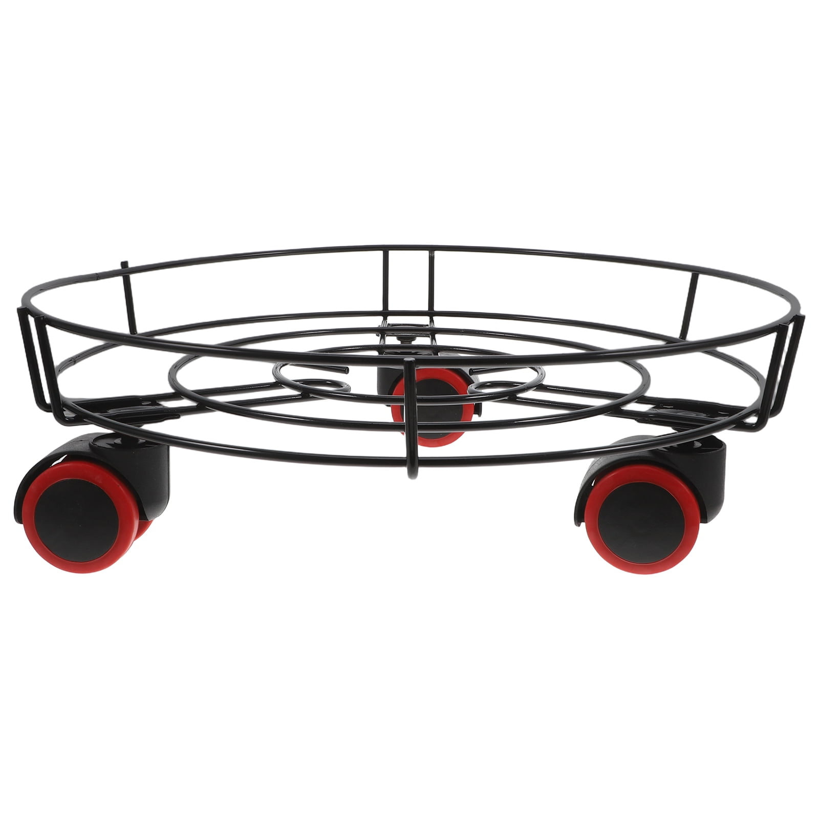 Planter Wheels Base Outdoor Round Plant Mover Plant Stand With Wheels ...