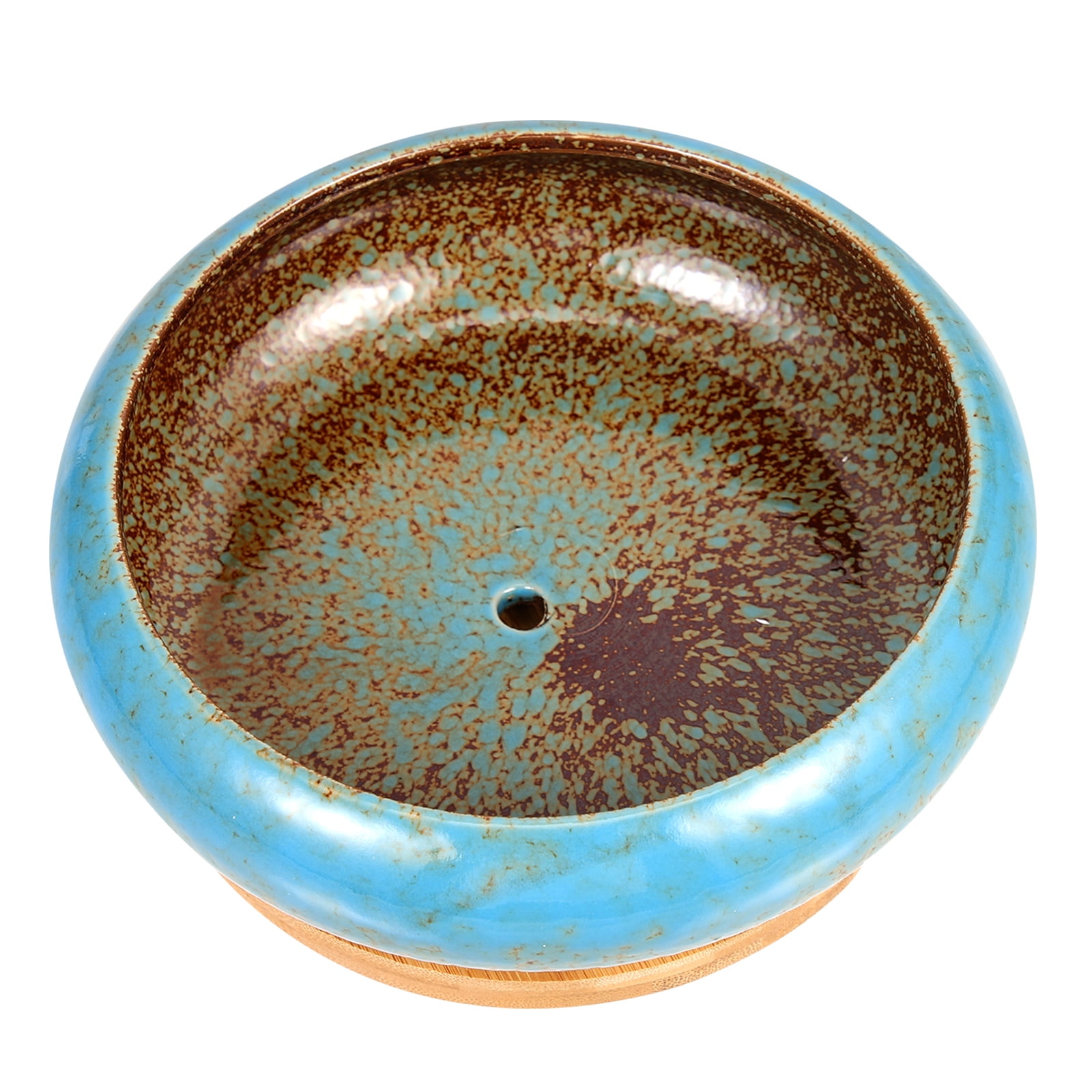 Worgeous Blue Ceramic Flower Pot for Storage Use Beautiful and Durable ...