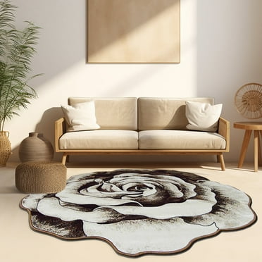 The Pioneer Woman Braided Floral Round Rug, 48" - Walmart.com