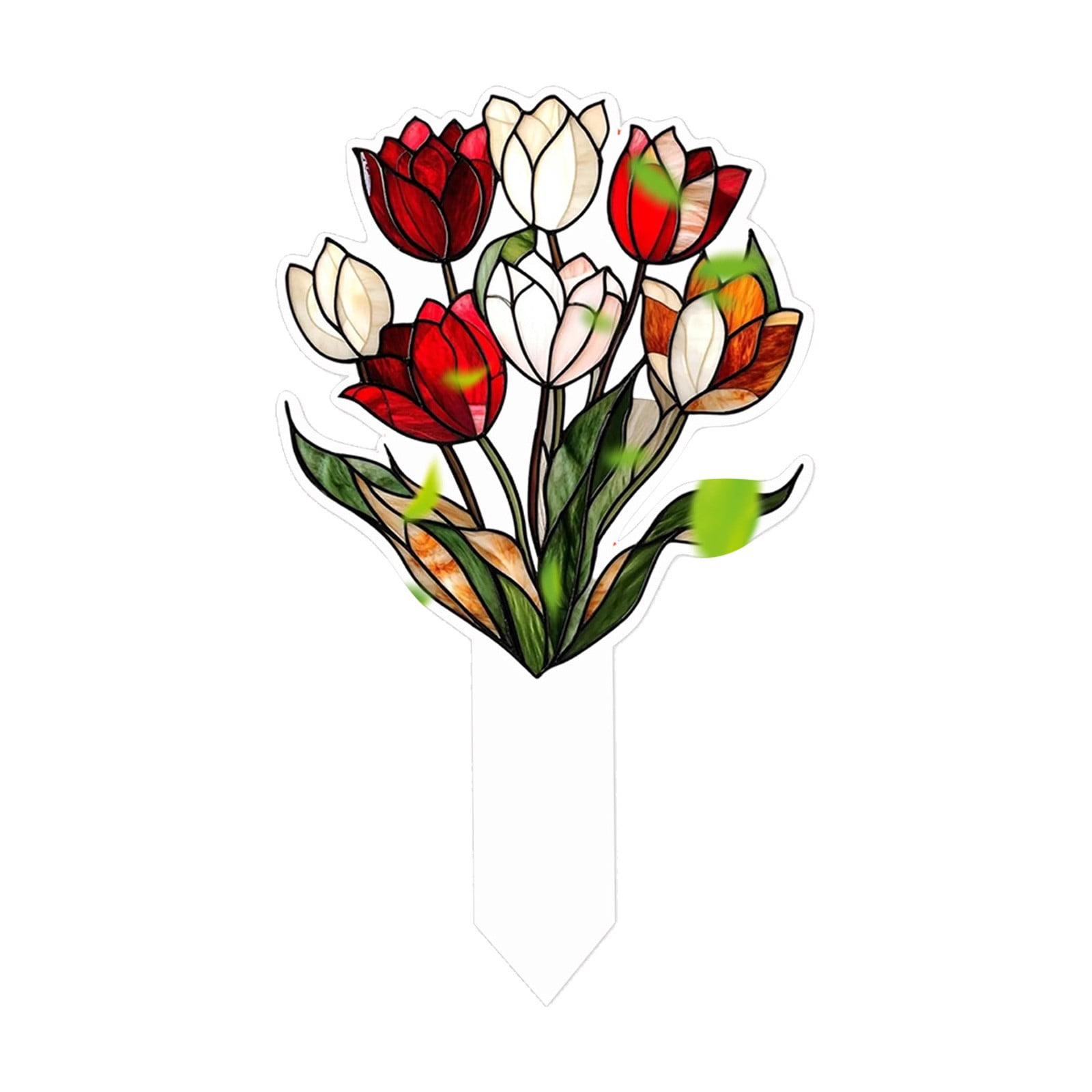 Flowers And Animals Series 2D Acrylic Outdoor Flower Pots Plug Props ...