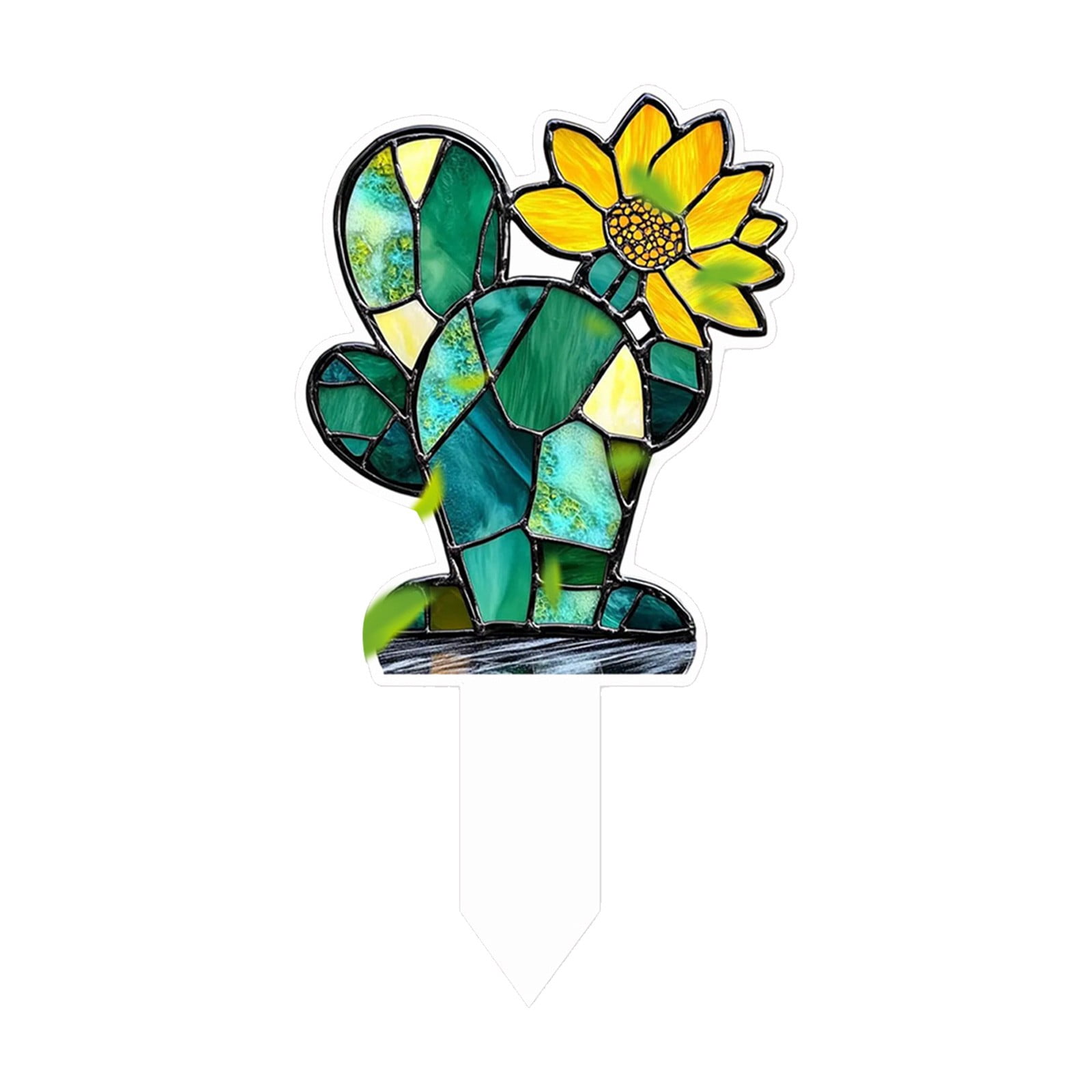 Flowers And Animals Series 2D Acrylic Outdoor Flower Pots Plug Props ...