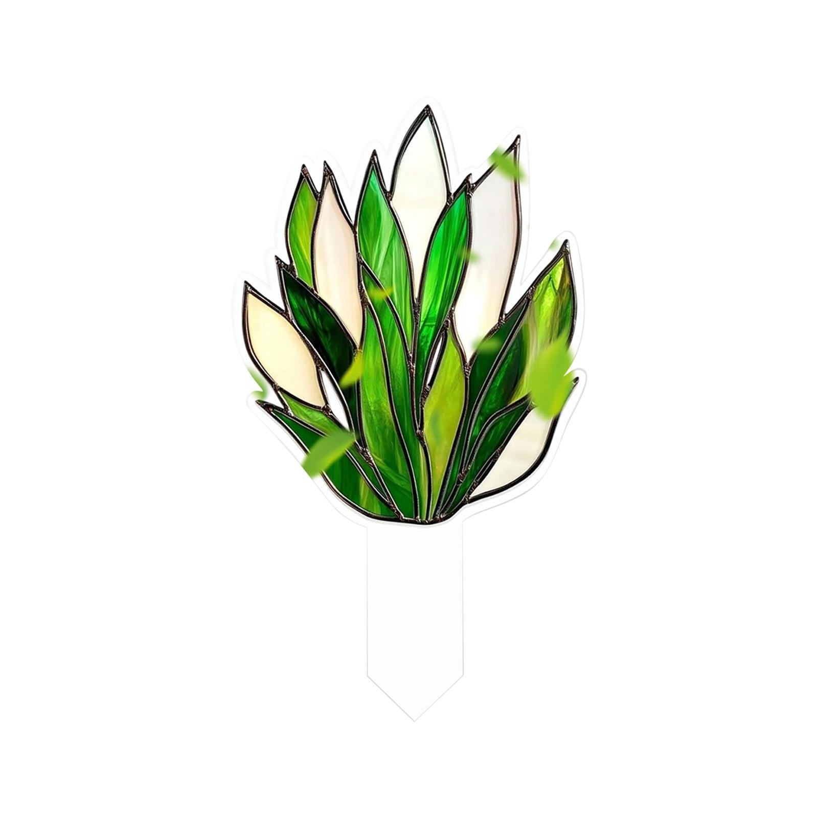 Flowers And Animals Series 2D Acrylic Outdoor Flower Pots Plug Props ...