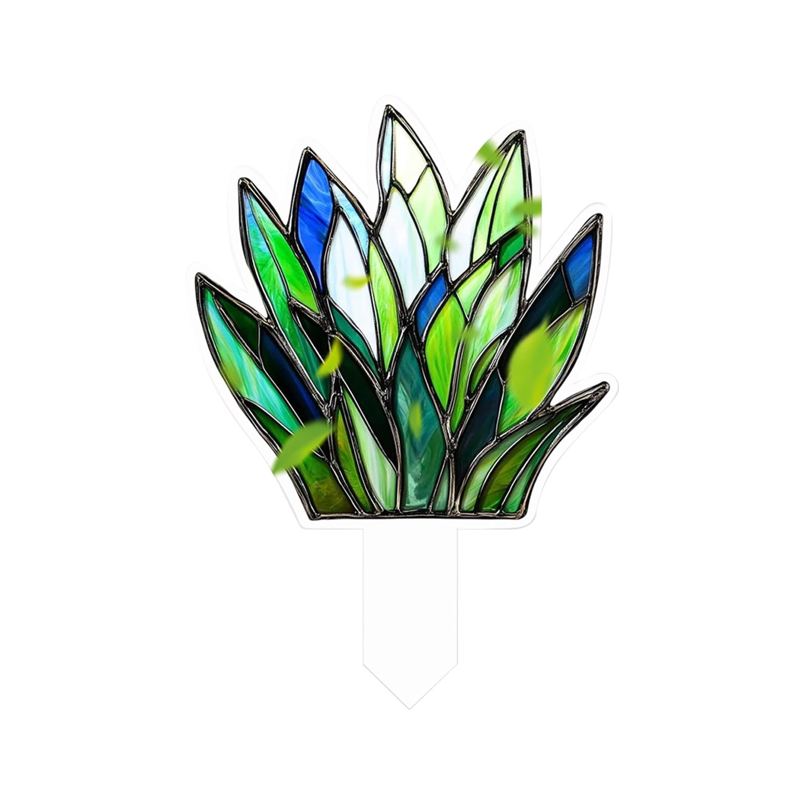 Flowers And Animals Series 2D Acrylic Outdoor Flower Pots Plug Props ...