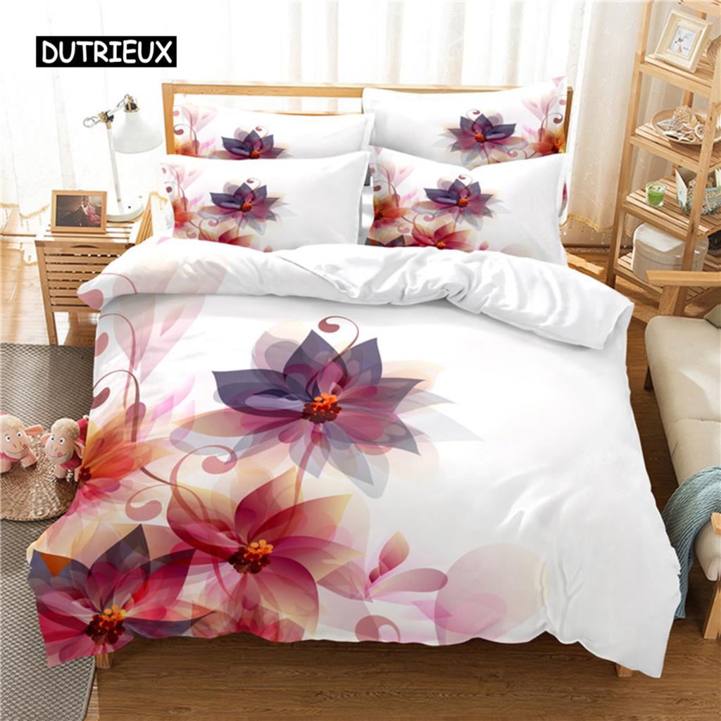 Flowers Bedding Set Duvet Cover Set 3d Bedding Digital Printing Bed ...