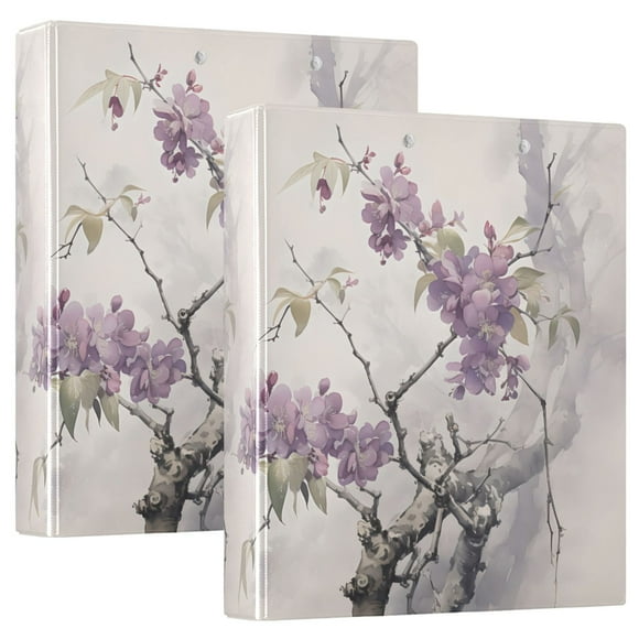 Floral Ring Binder