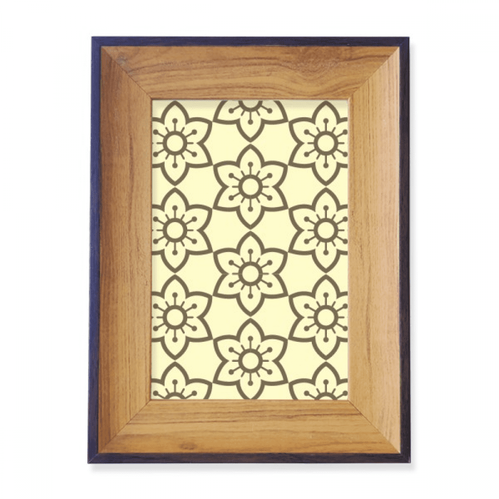 Flowers Classic Pattern Brocade Photo Frame Exhibition Display Art ...