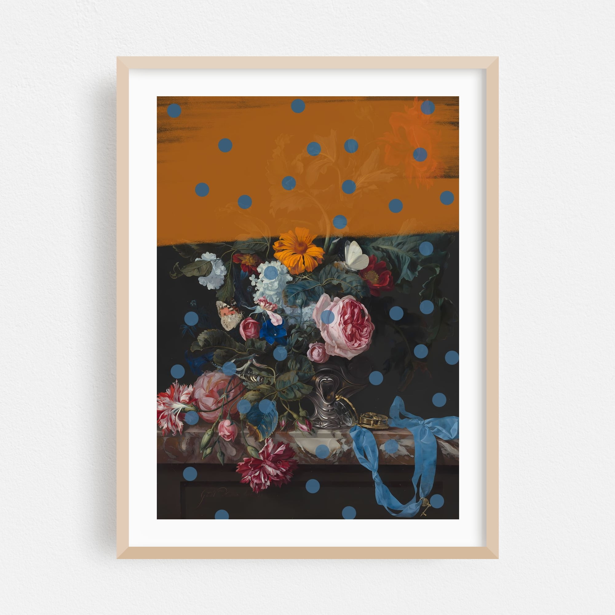 Flowers Collage - Photography Floral Modern Art Surrealism Flowers ...